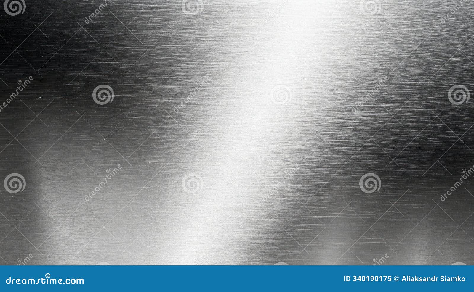 Brushed Steel Plate Texture with Reflective Surface for Industrial ...