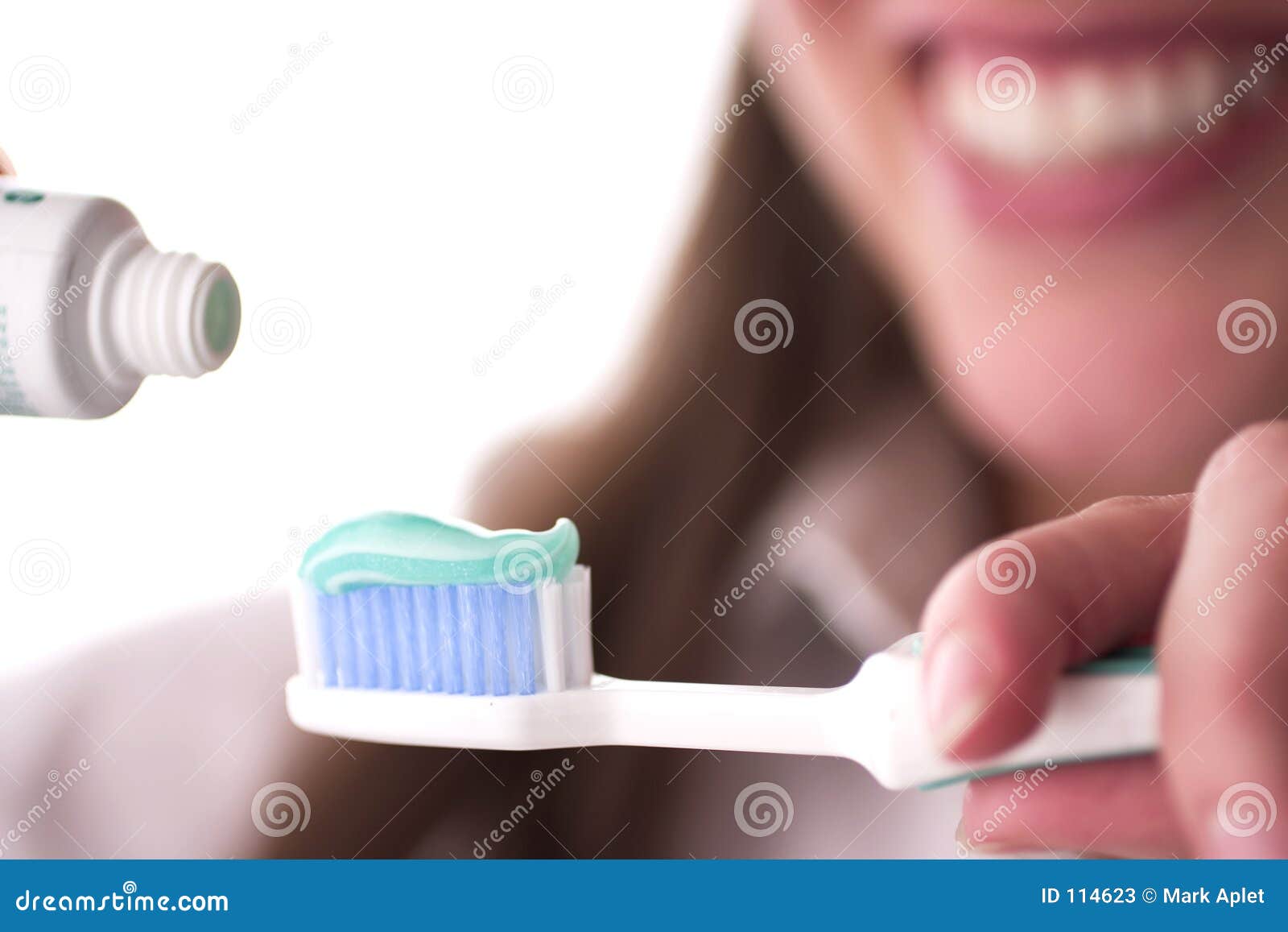 Brushing stock image. Image of care, cleanliness, person - 114623