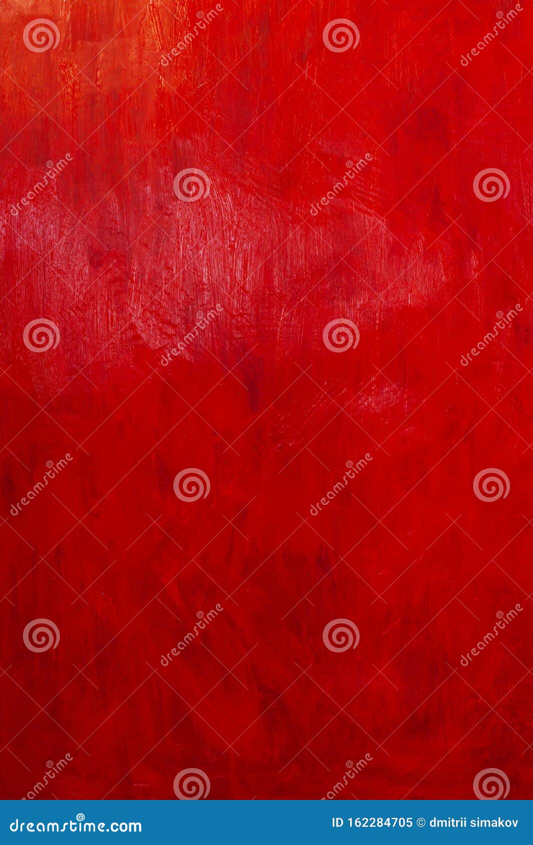 Brushing Red Paint Texture Wall Background Color Stock Image - Image of ...