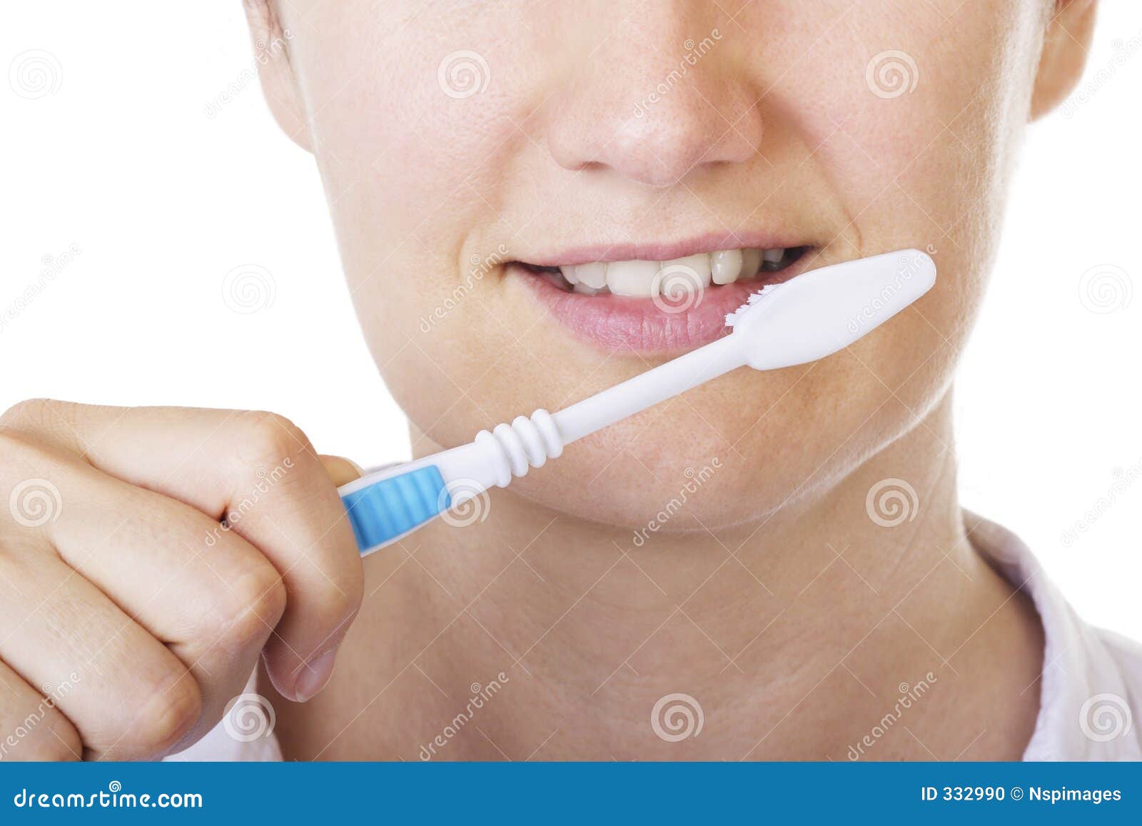 Brushing teeth stock photo. Image of dental, skin, care - 332990