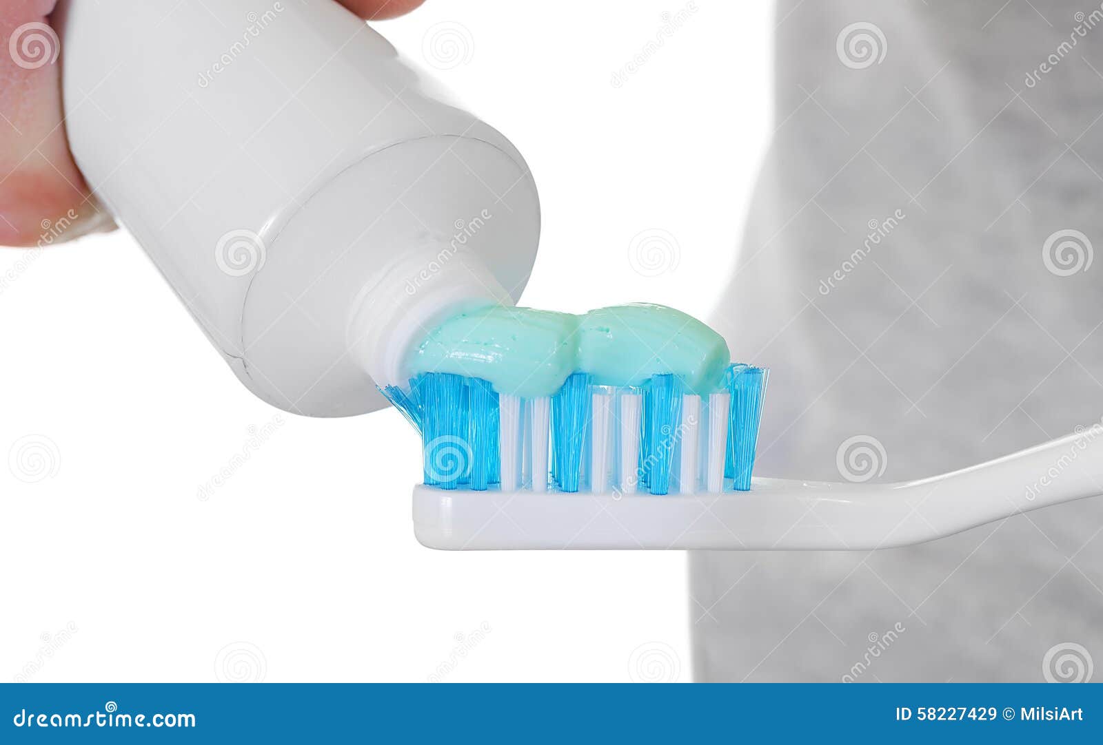 Brushing teeth stock image. Image of copy, refreshment - 58227429