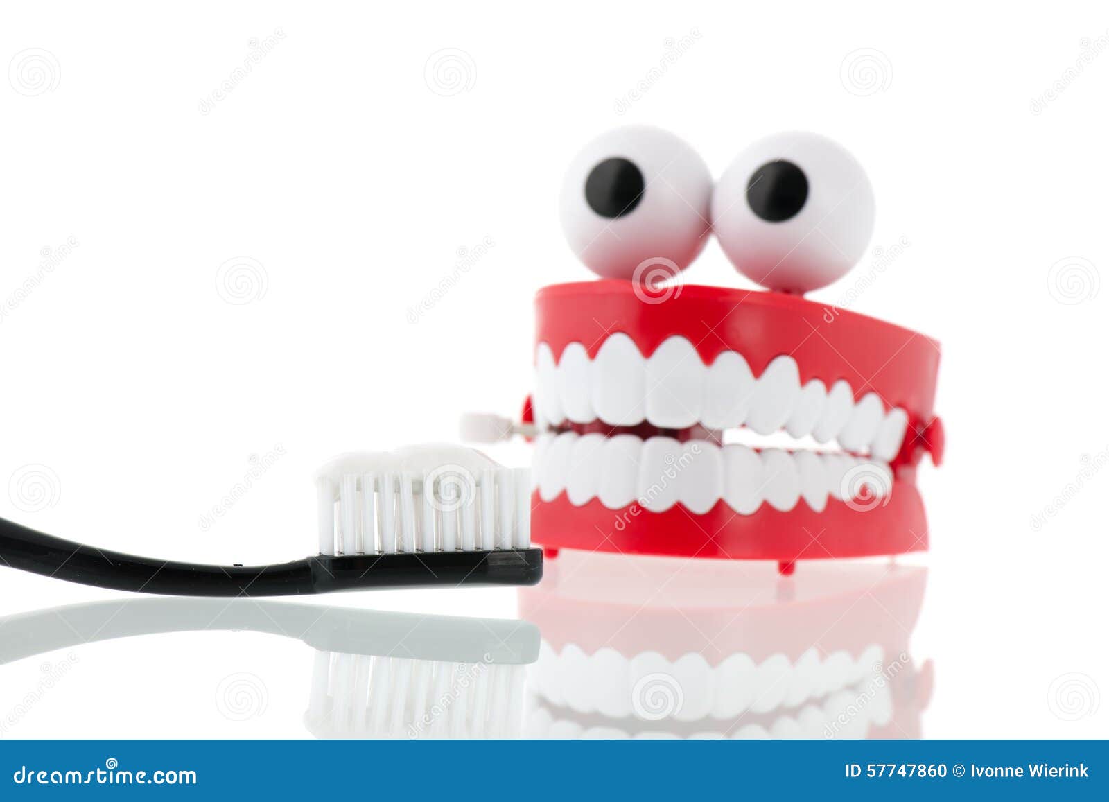 Brushing teeth stock photo. Image of dental, background - 57747860