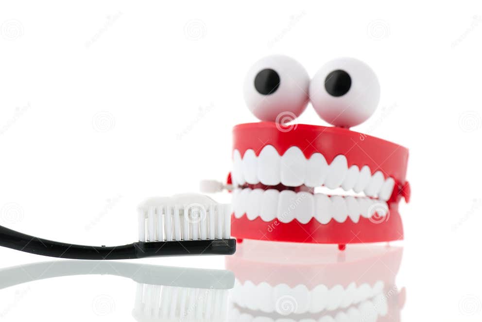 Brushing teeth stock photo. Image of dental, background - 57747860