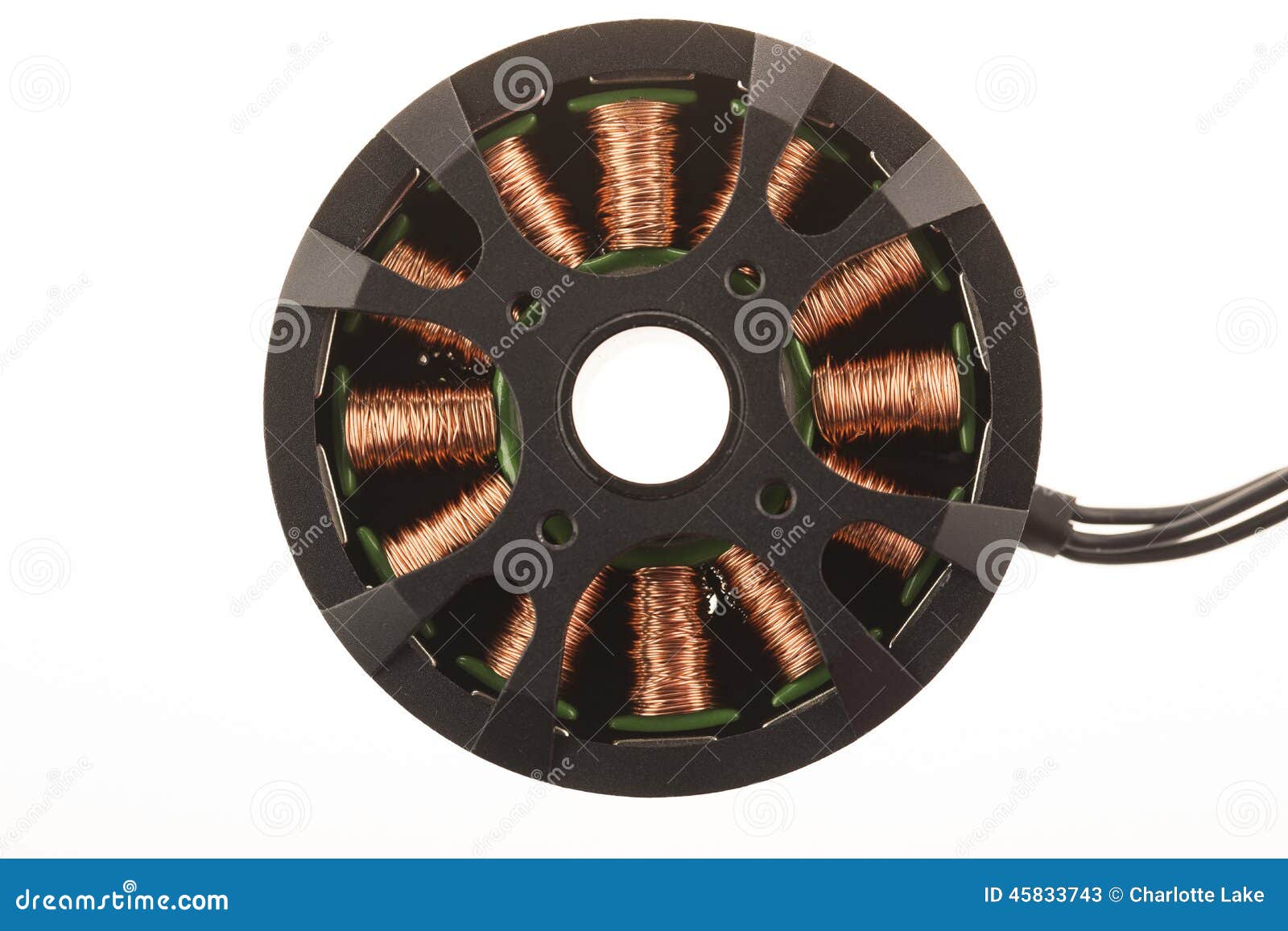Brushless Motor Isolated stock image. Image of white - 45833743