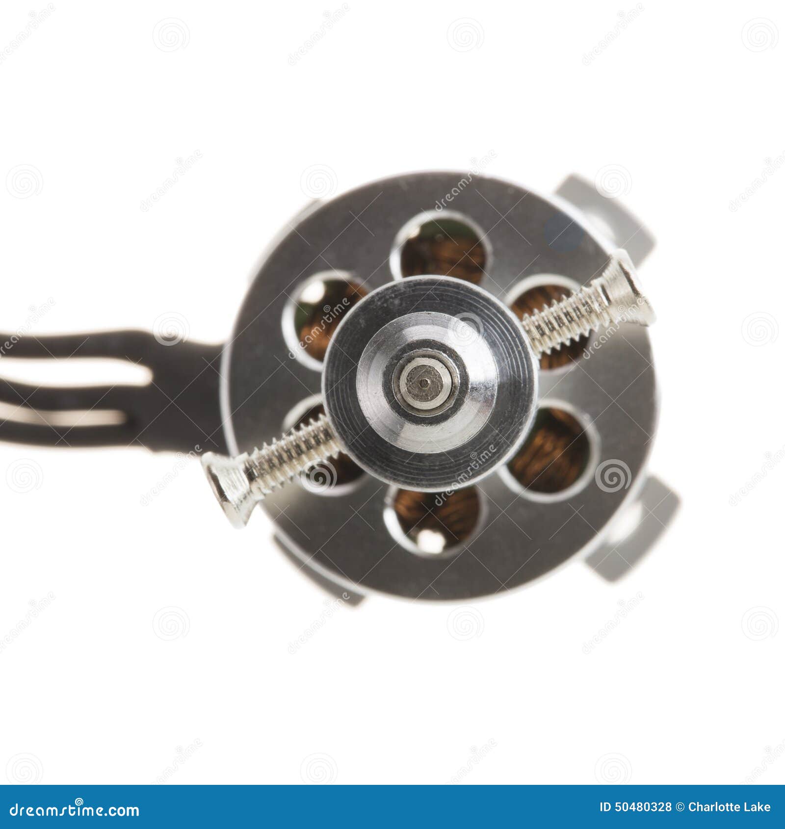 Brushless Dc Motor With Removed Upper Cover And Magnet Rotor. Royalty ...