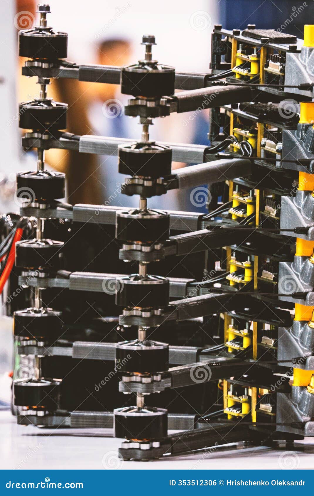 Brushless Motors Designed for FPV Drones Stock Photo - Image of ...