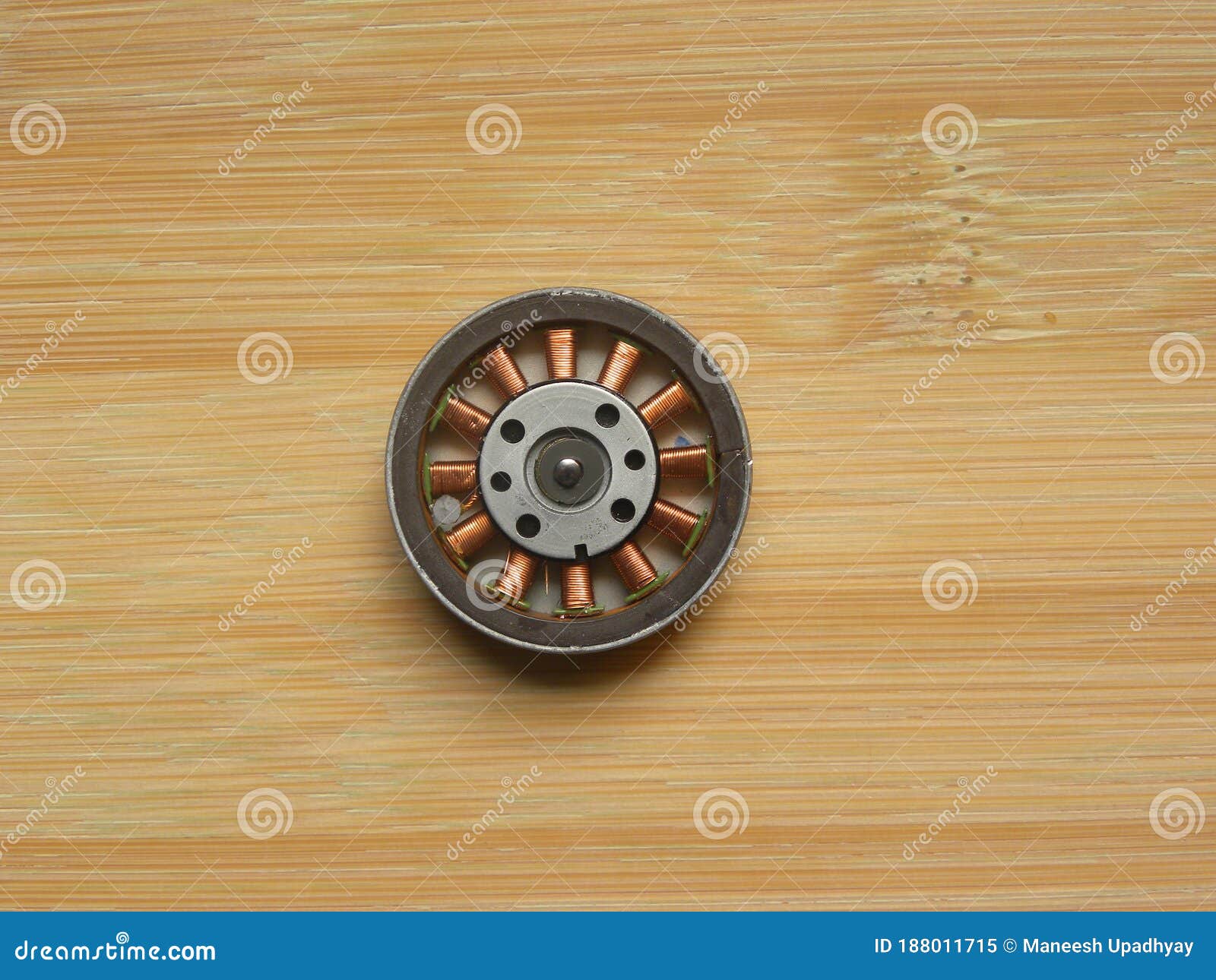 Motor of CD drive stock image. Image of hardware, electric - 188011715