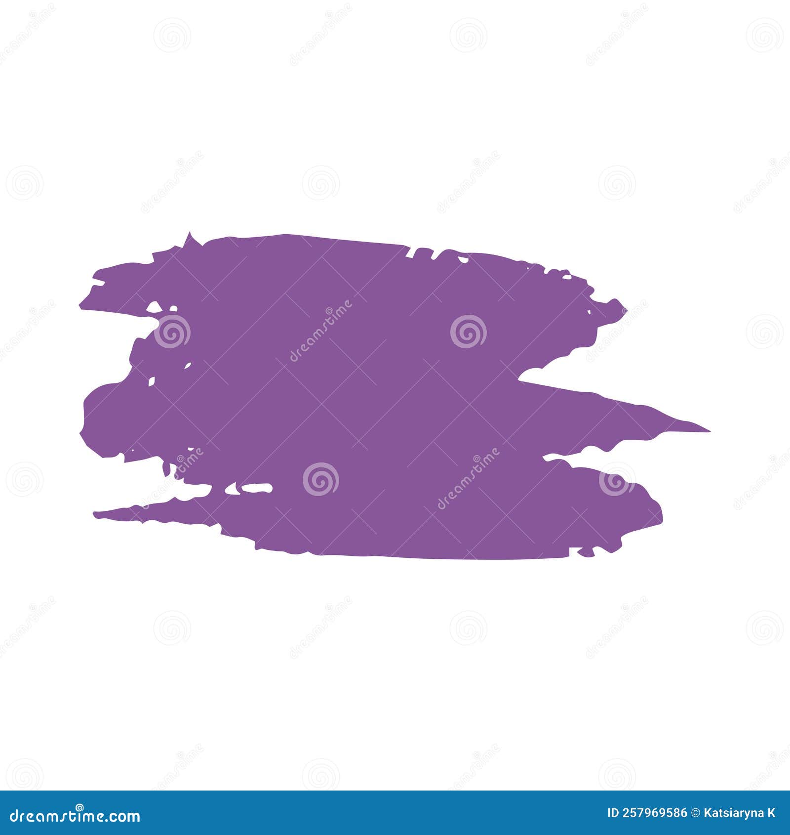 Brushstroke Gouache Paint Background Shape Texture Drowing Vector ...