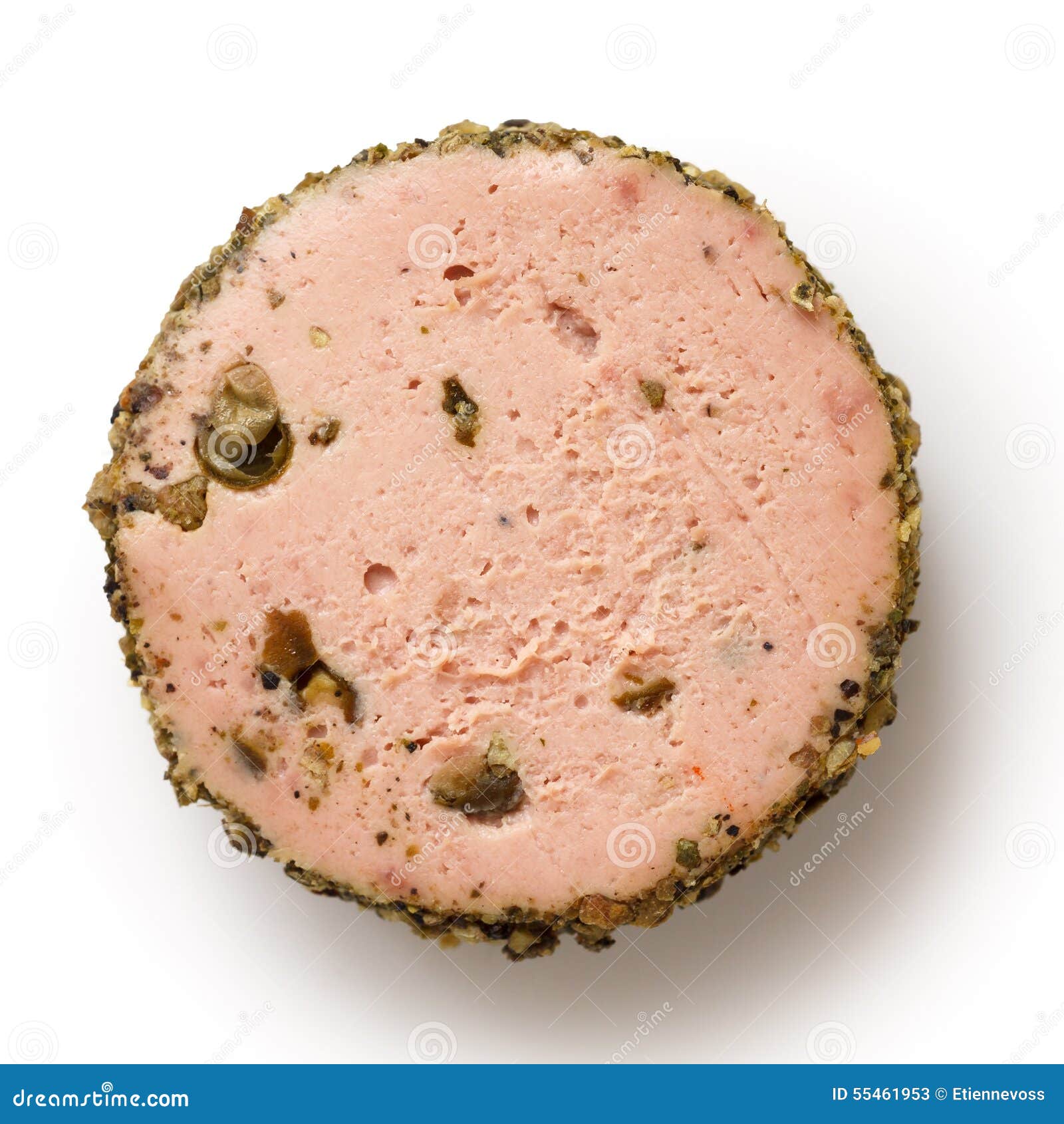 Brussel Pate with Green Pepper Corns. Stock Image - Image of pepper ...