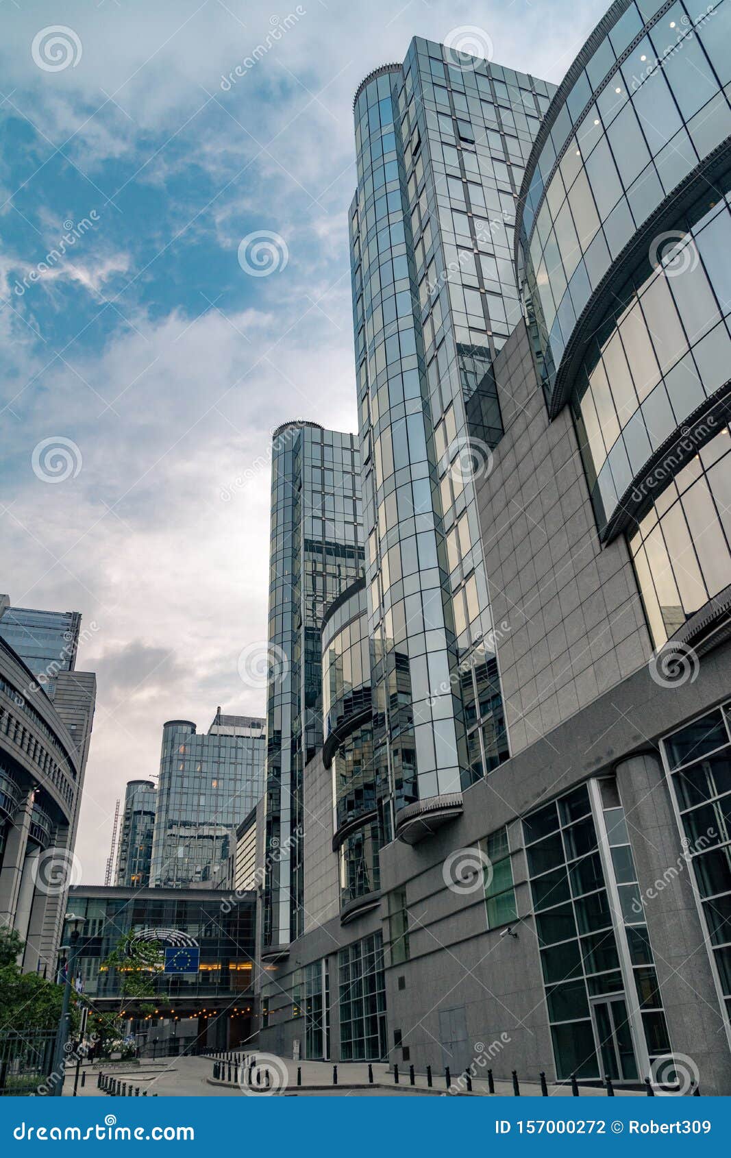 Altiero Spinelli building editorial photography. Image of leopold - 157000272