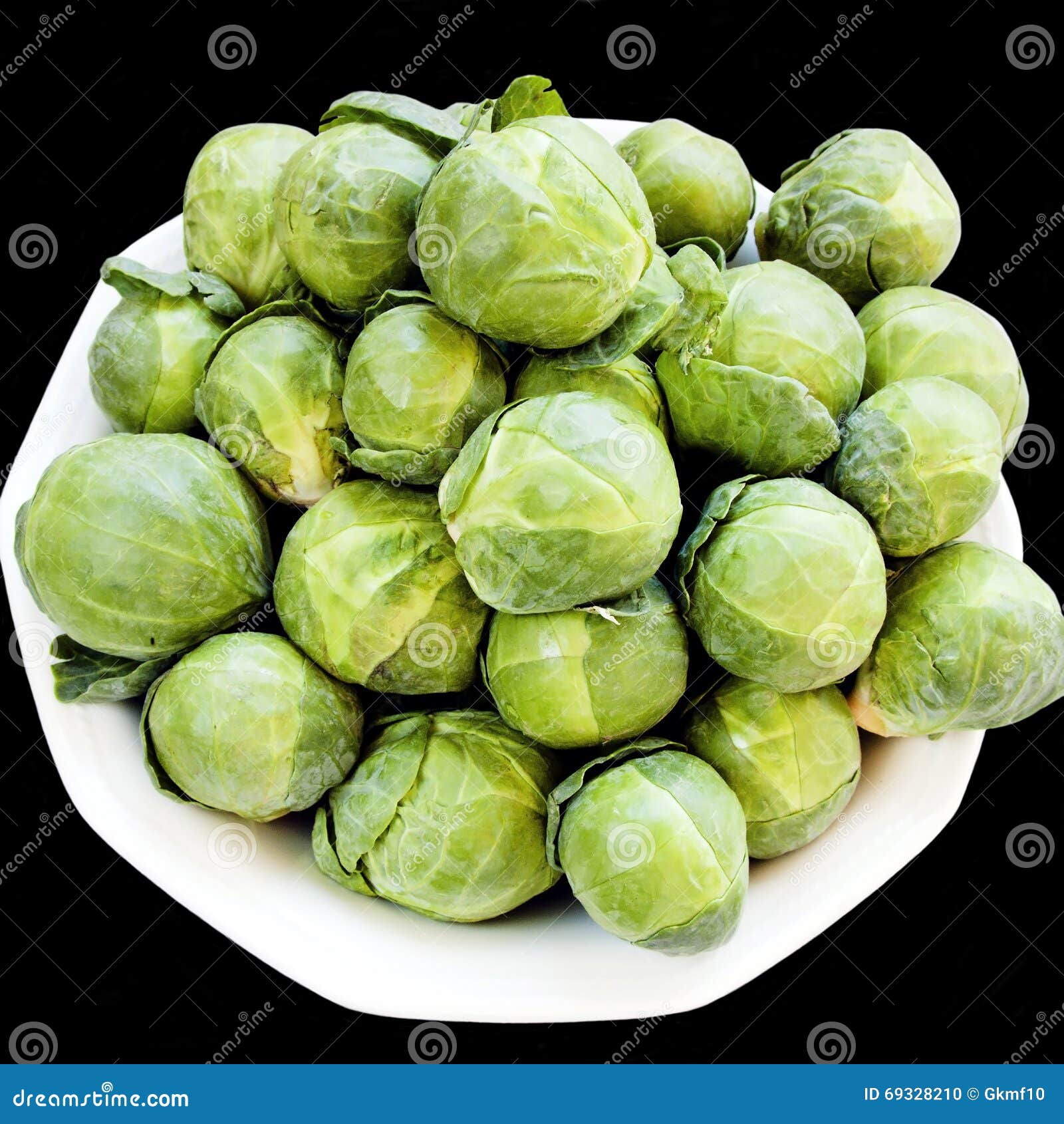 Brussels cabbage on black stock photo. Image of fresh - 69328210