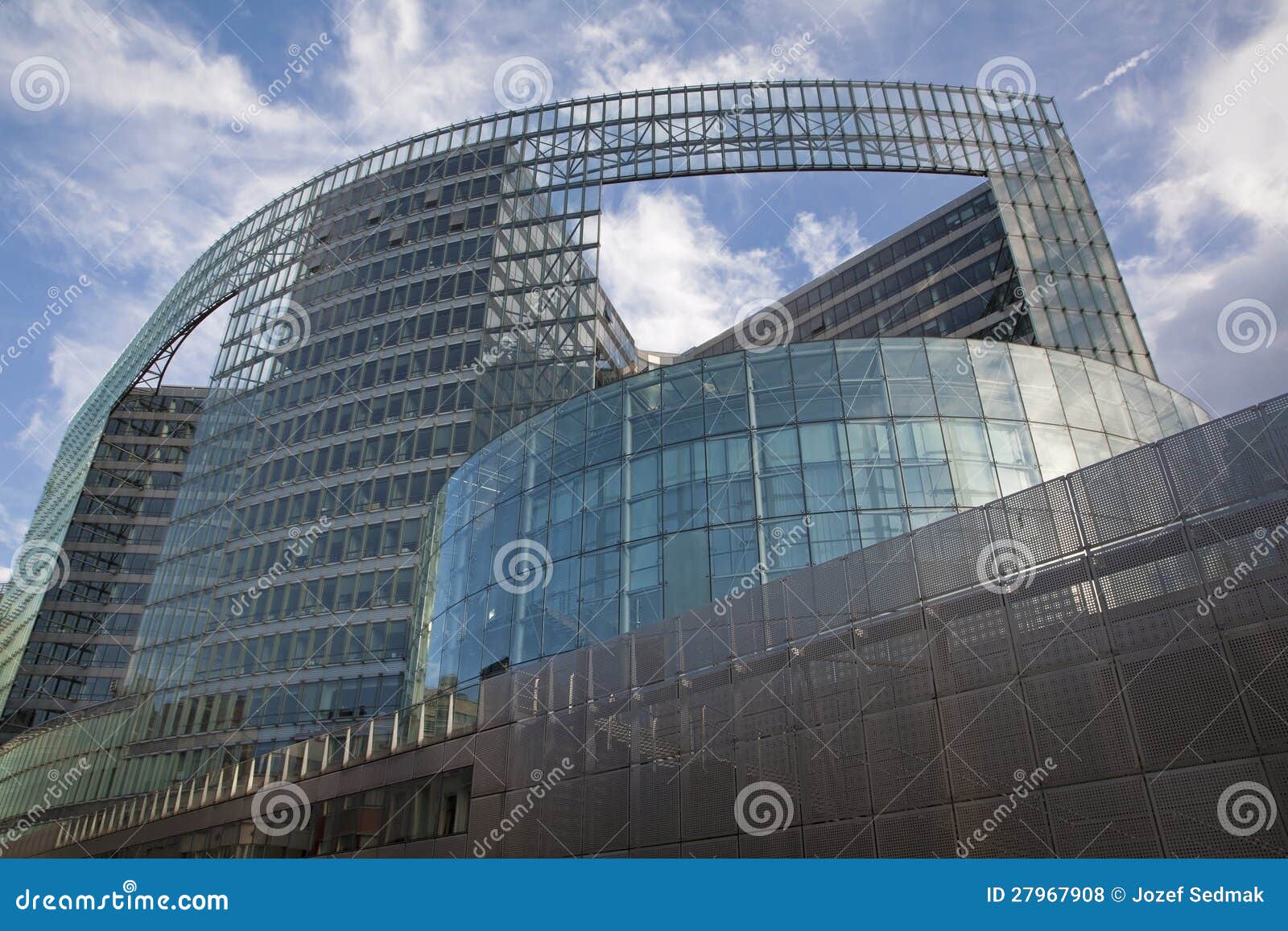 Brussels - European Commission Building Stock Photo - Image of town ...