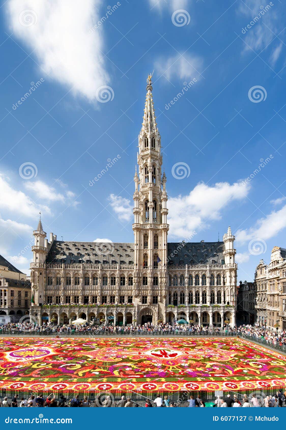 Brussels Grand Square editorial photography. Image of europe - 6077127
