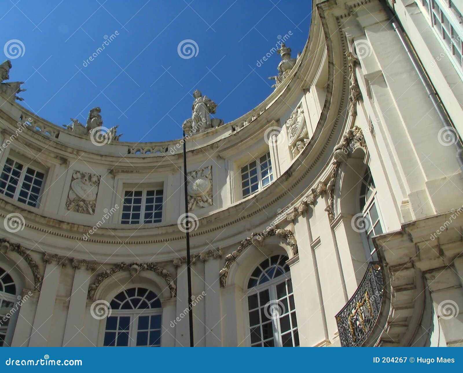Brussels Museum Square. stock image. Image of history, cityscape - 204267