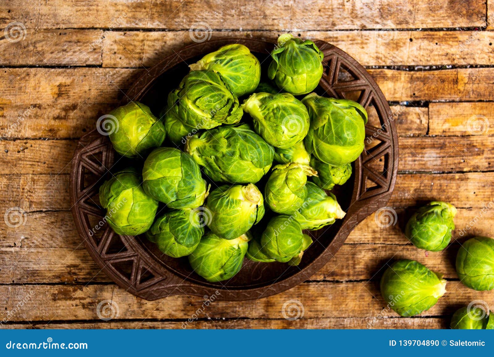Brussels Sprout Vegetables in a Bowl Stock Photo - Image of vitamins ...