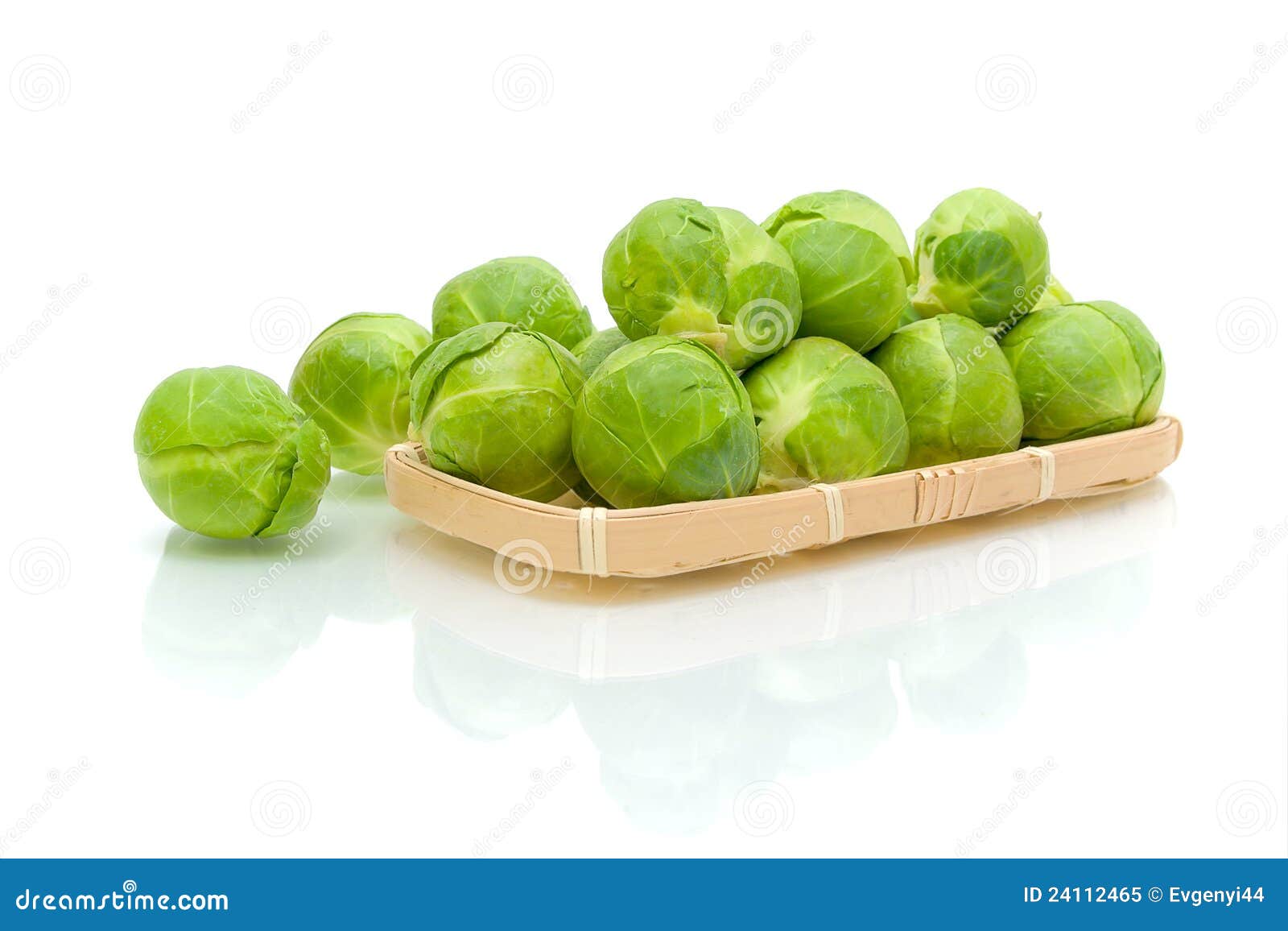 Brussels Sprouts on a White Background Stock Image - Image of sphere ...