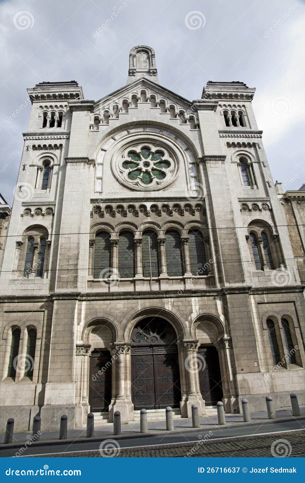 Brussels - synagogue stock image. Image of italy, brussels - 26716637