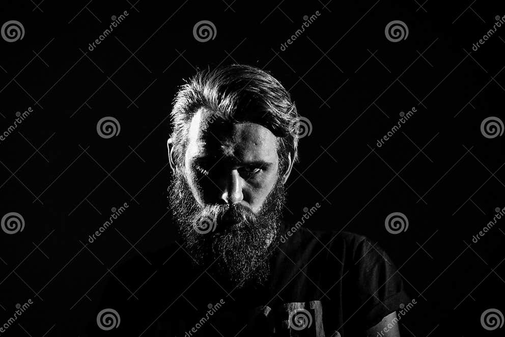 Brutal angry biker stock image. Image of folded, fearsome - 56417849