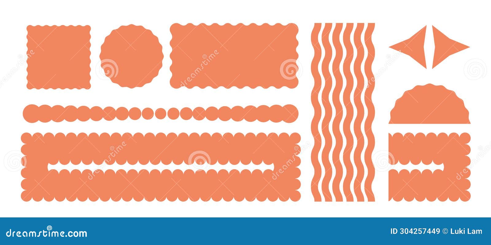 Brutal Design Basic Shapes, Minimalist Abstract Elements, Square ...