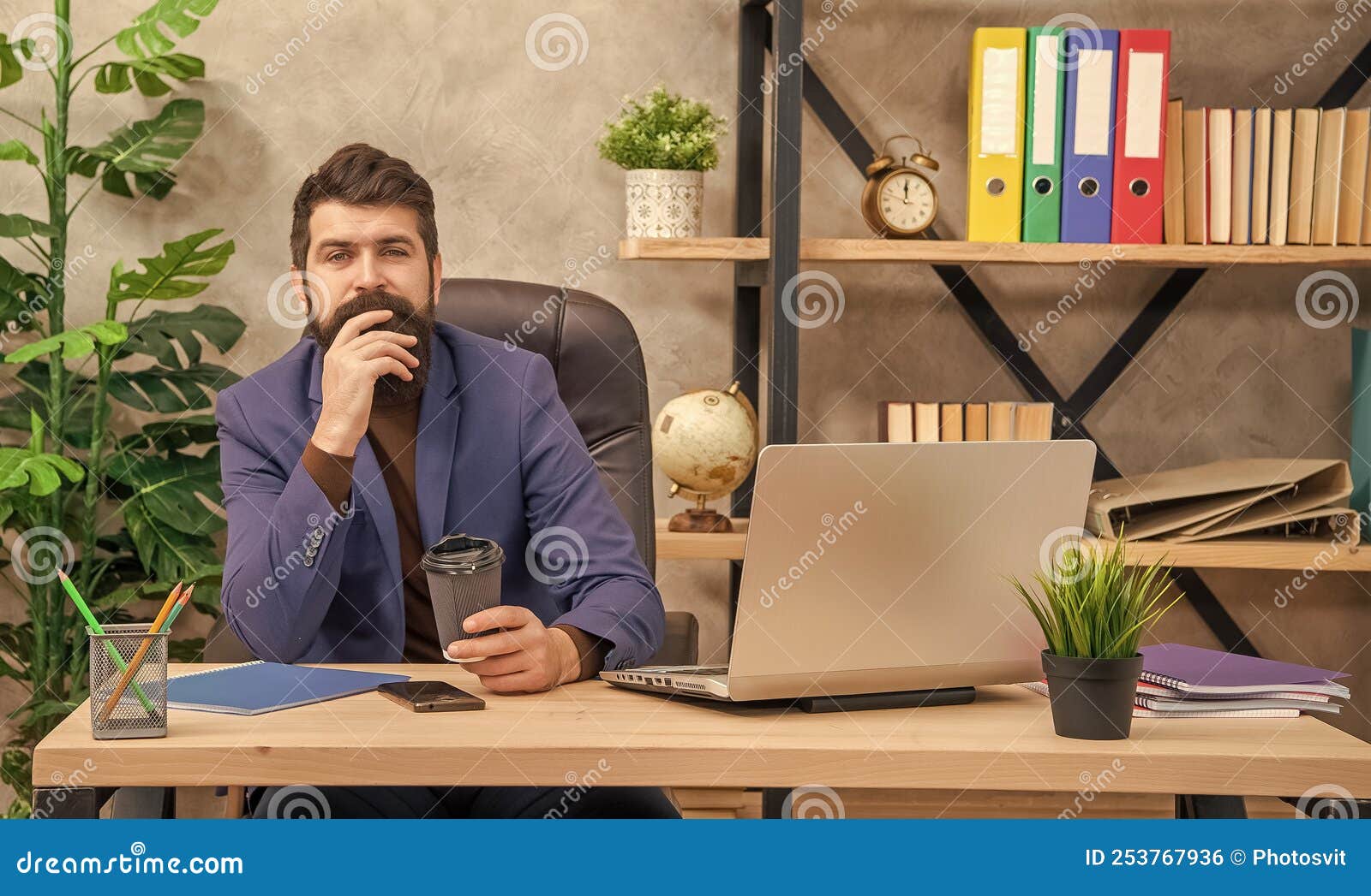 Brutal Positive Network Administrator with Pc at Office, Businesslike ... Brutal Positive Network Administrator with Pc at Office, Businesslike ...