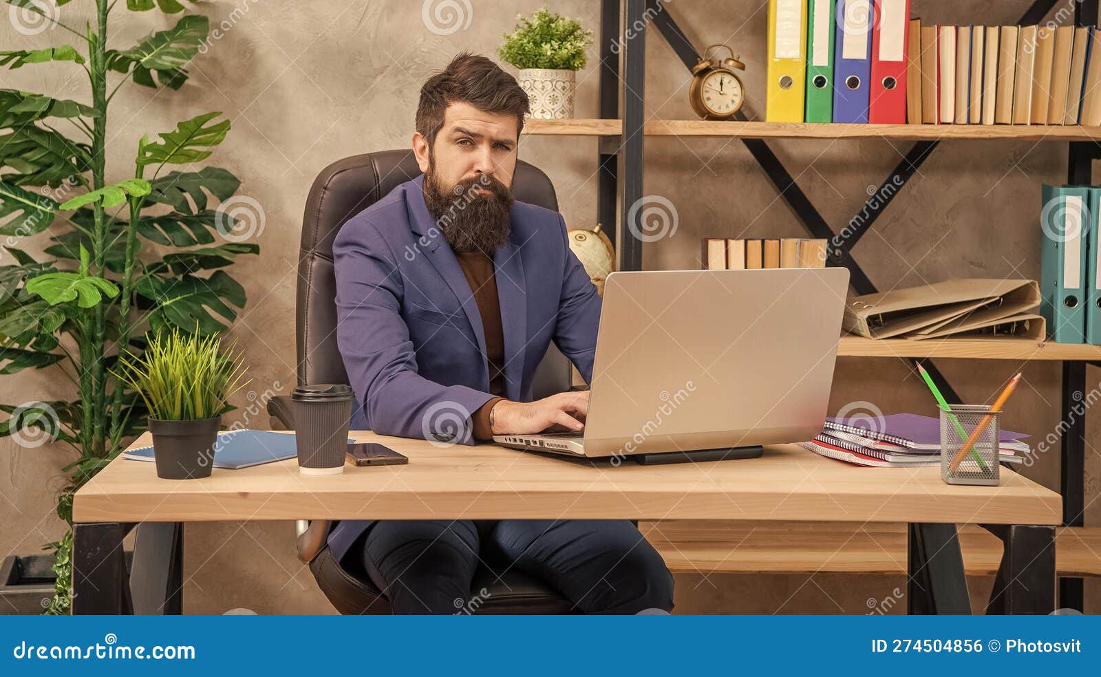 Brutal Serious Network Administrator with Pc at Office, Office Worker ... Brutal Serious Network Administrator with Pc at Office, Office Worker ...