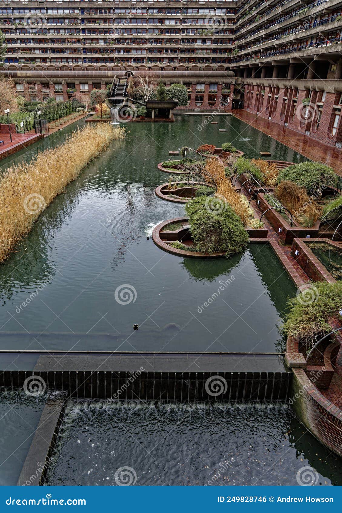 Barbican Centre Building, London Editorial Photo - Image of angled ...