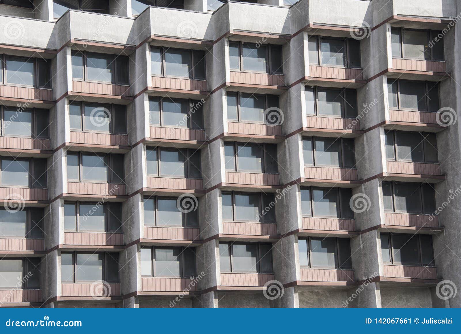 Brutalist Architecture stock image. Image of architecture - 142067661