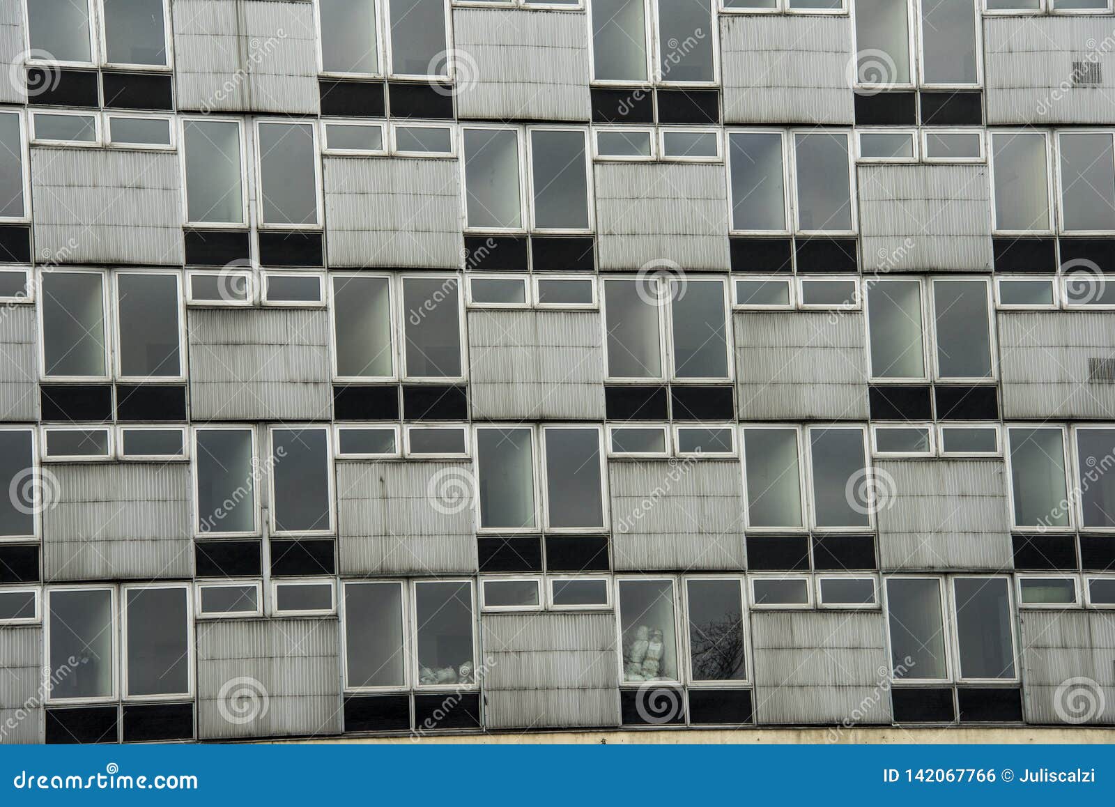 Brutalist Architecture stock photo. Image of pattern - 142067766