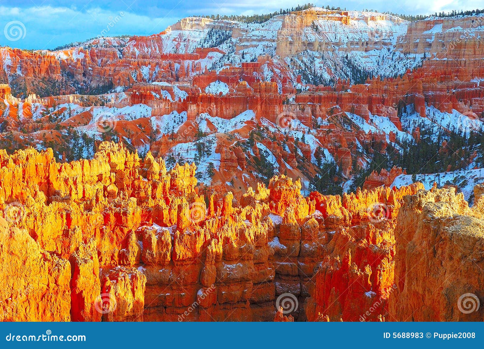 Bryce Canyon stock image. Image of hoodoos, eastern, geological - 5688983