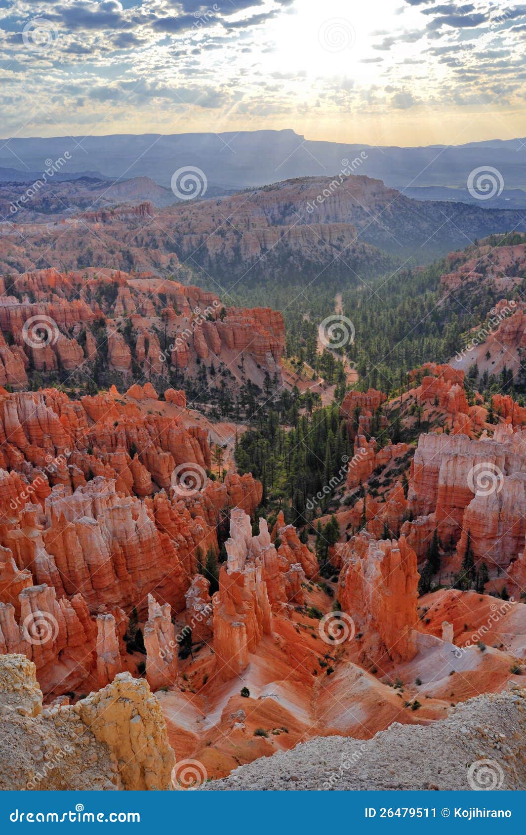 Bryce Canyon - Inspiration Point Stock Image - Image of inspiration ...