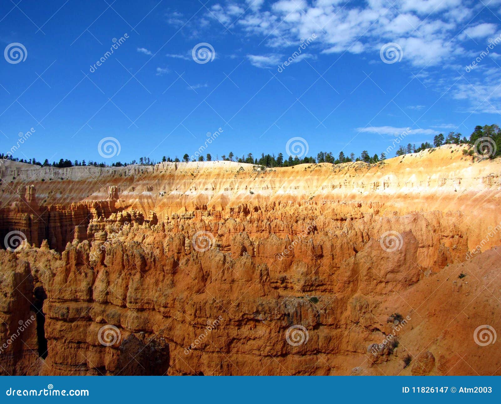Bryce Canyon park spires stock image. Image of point - 11826147