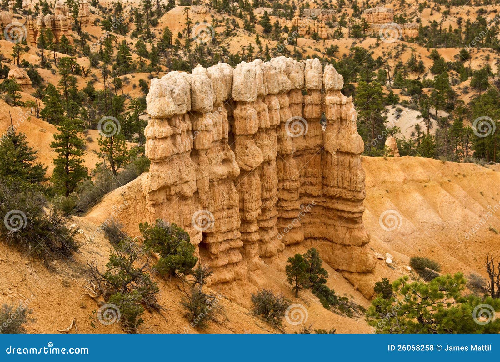 Bryce Canyon Rockscape stock photo. Image of geology - 26068258