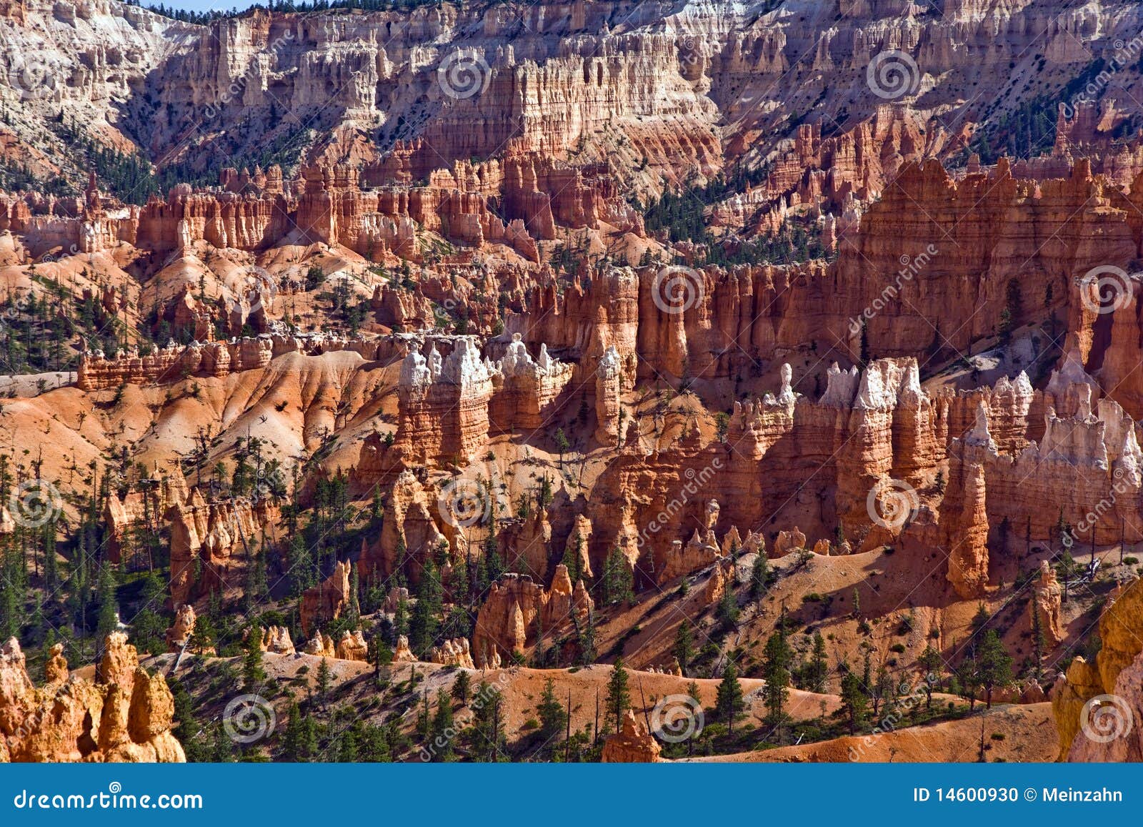 Bryce Canyon with Stone Formation Stock Photo - Image of park, debris ...