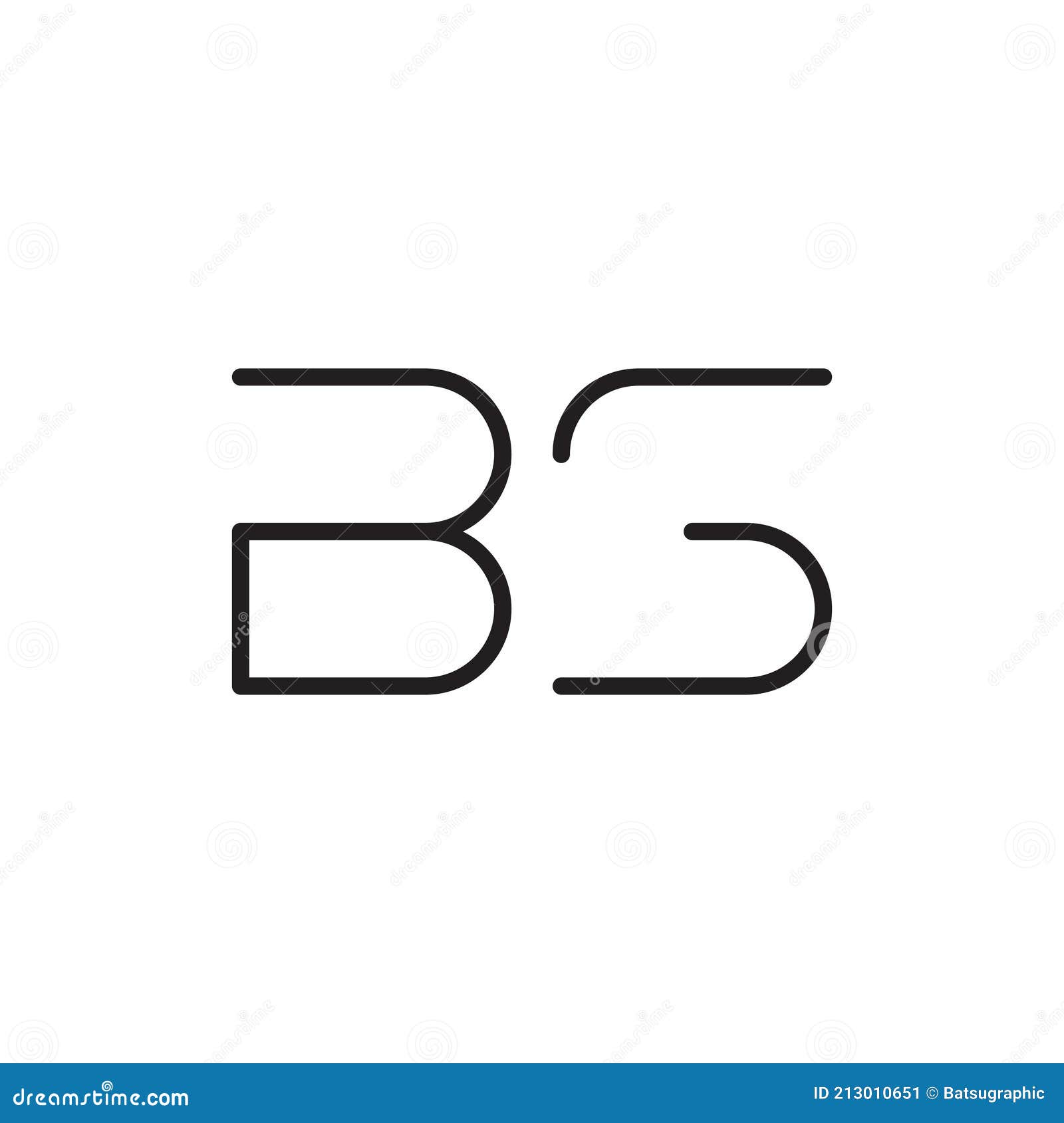 Bs Initial Letter Vector Logo Icon Stock Vector - Illustration of ...
