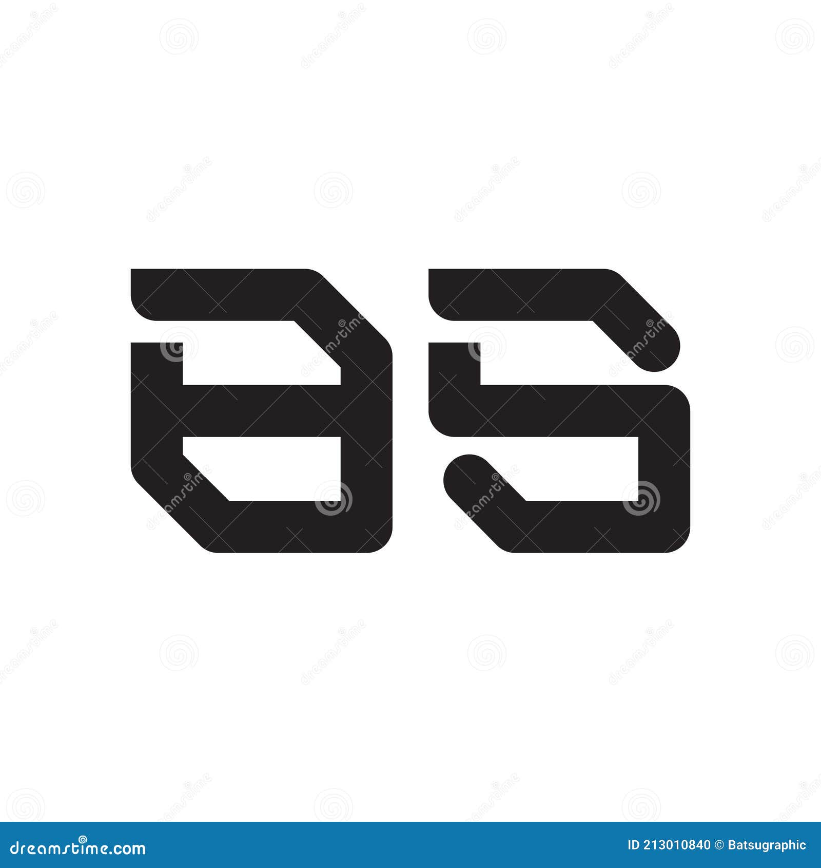 Bs Initial Letter Vector Logo Icon Stock Vector - Illustration of ...