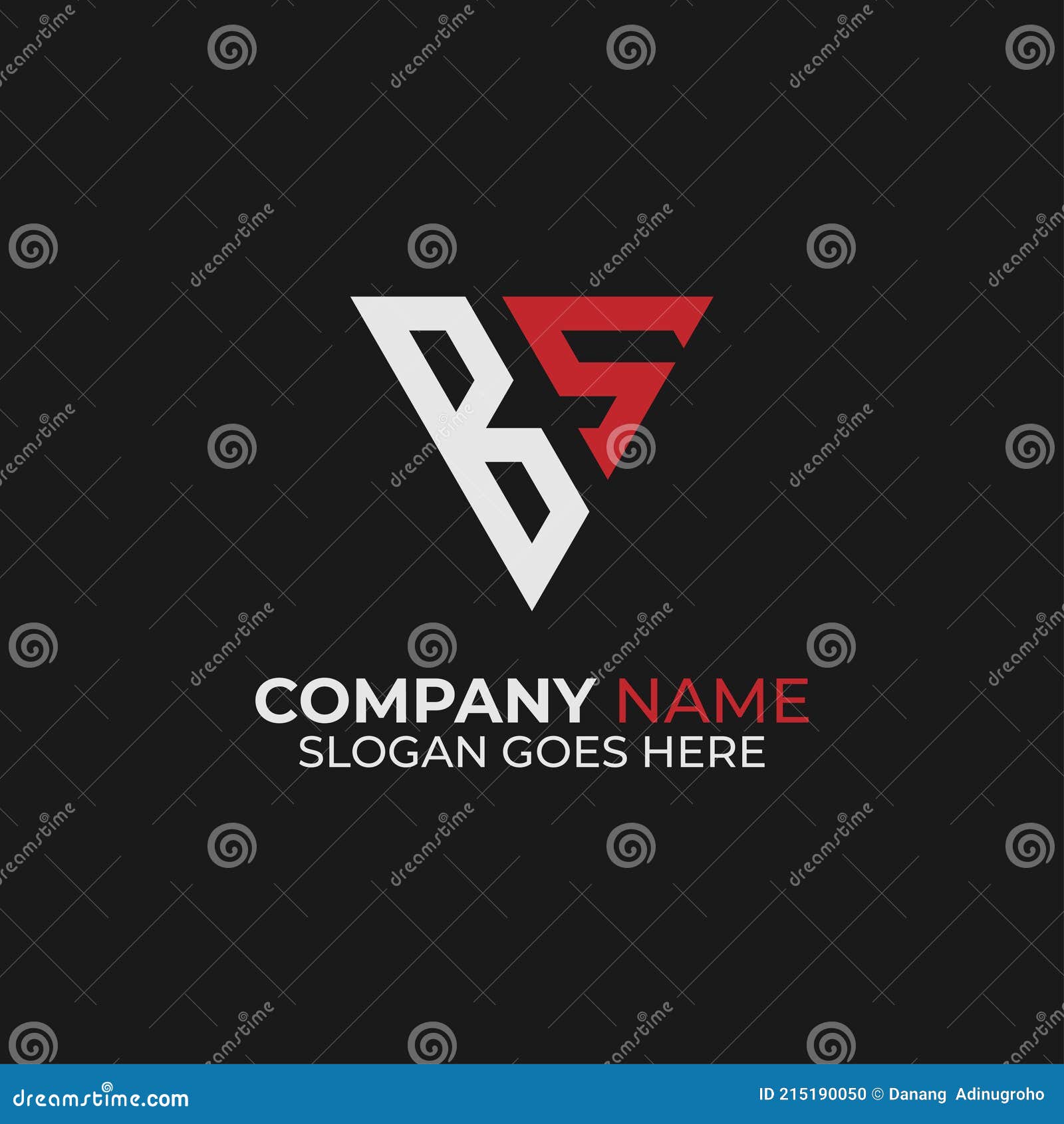 BS Letter Name Logo Design Inspirations, B and S Monogram Logo Vector ...