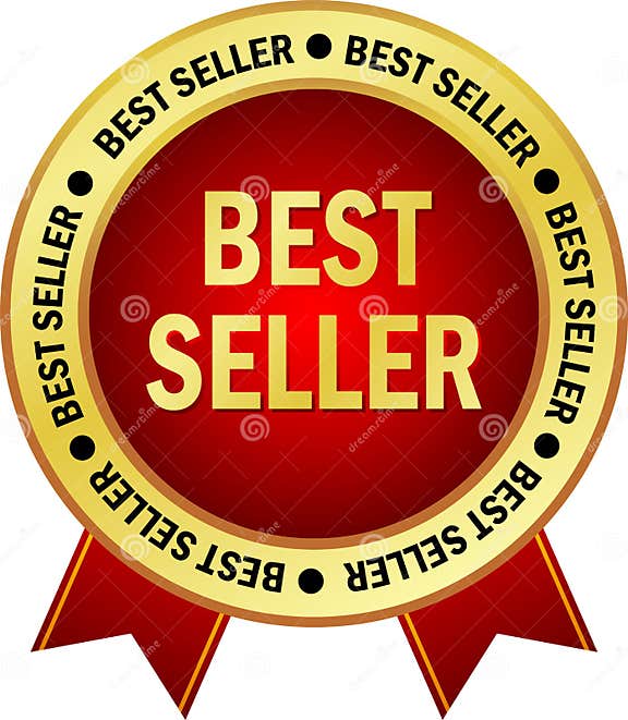 Best seller seal stock vector. Illustration of mark - 163051630
