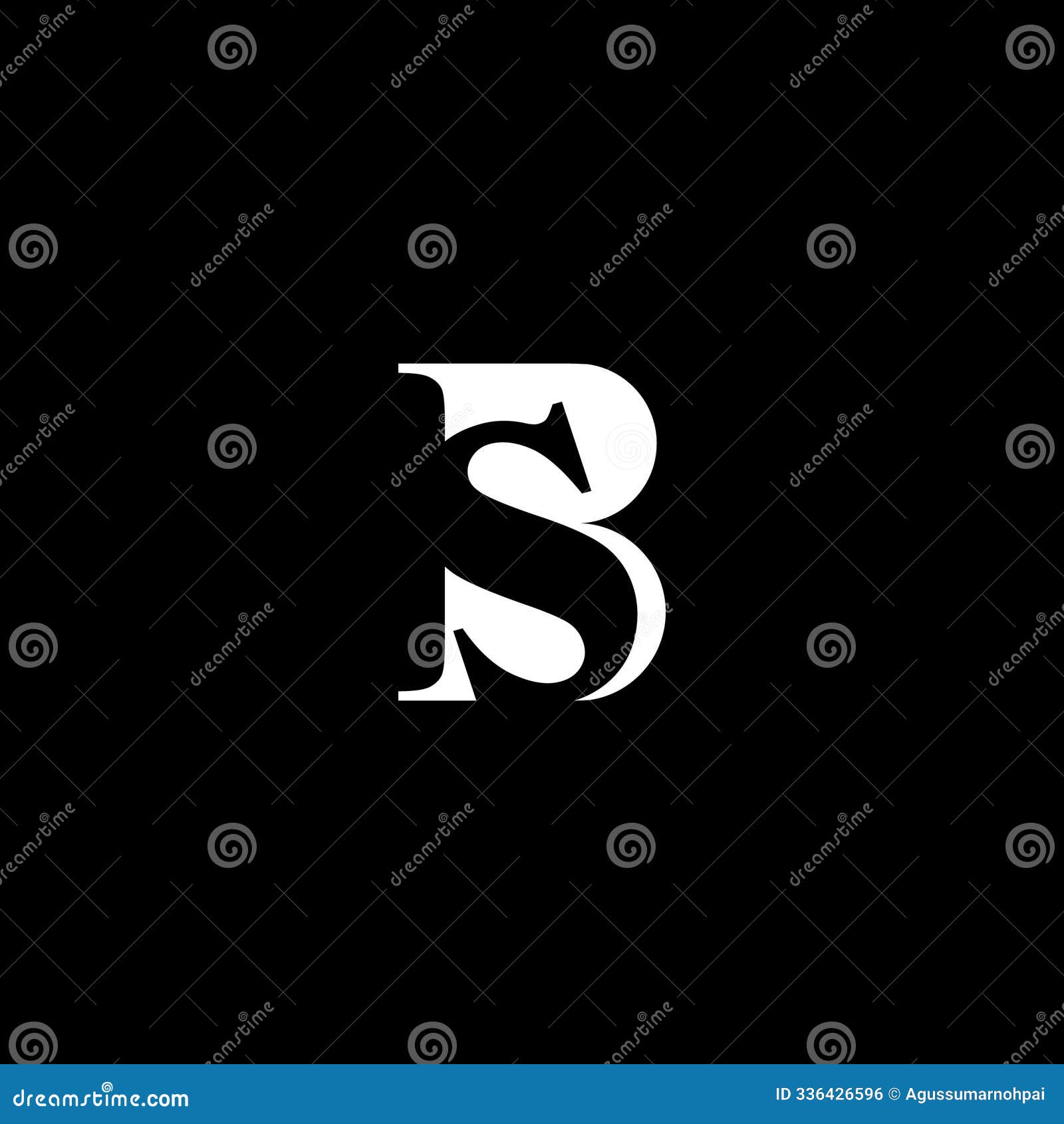 BS Vector Illustration For Icon,symbol Or Logo | CartoonDealer.com ...