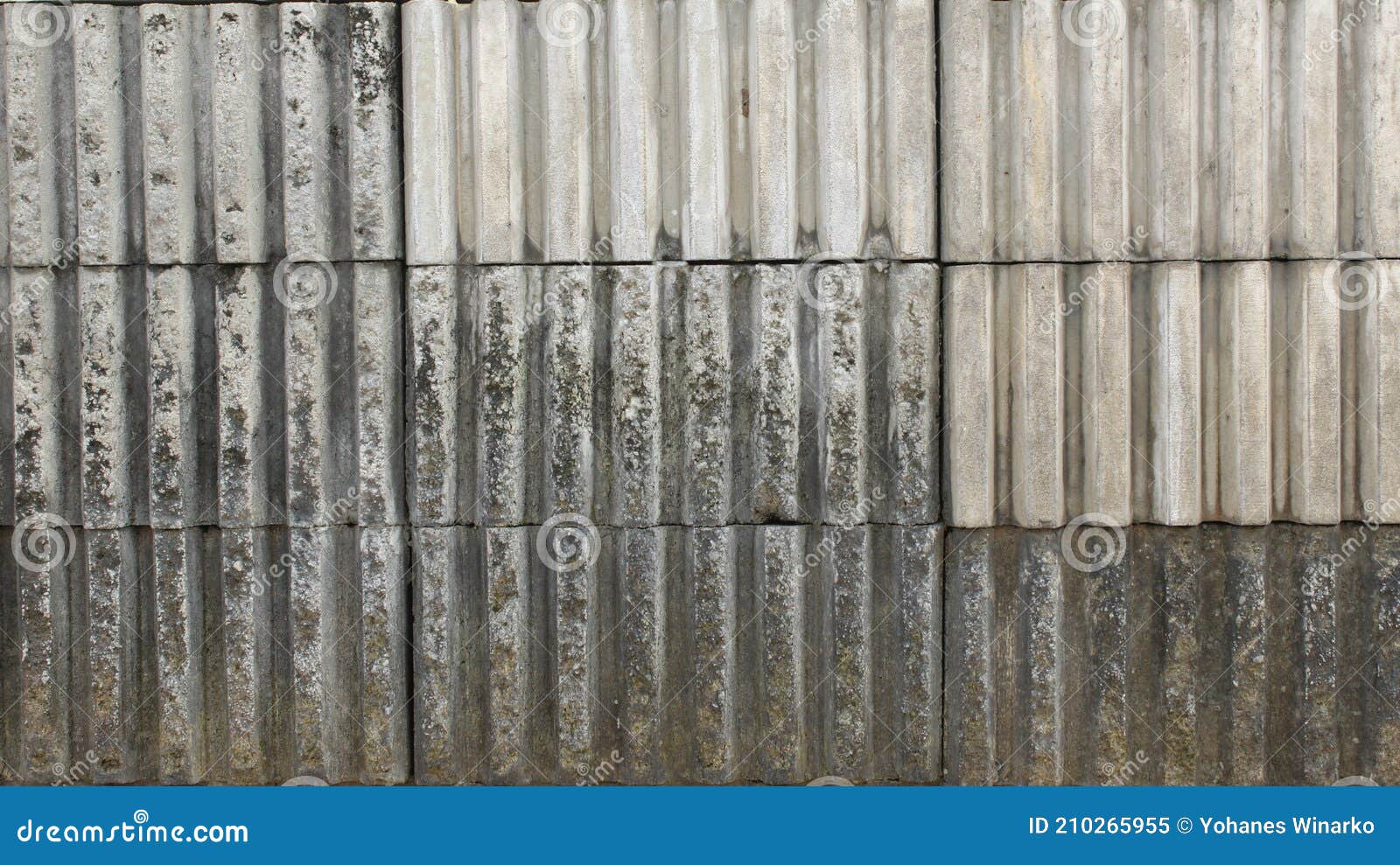 Wall Texture with Striped Stone Material Stock Image - Image of plant ...