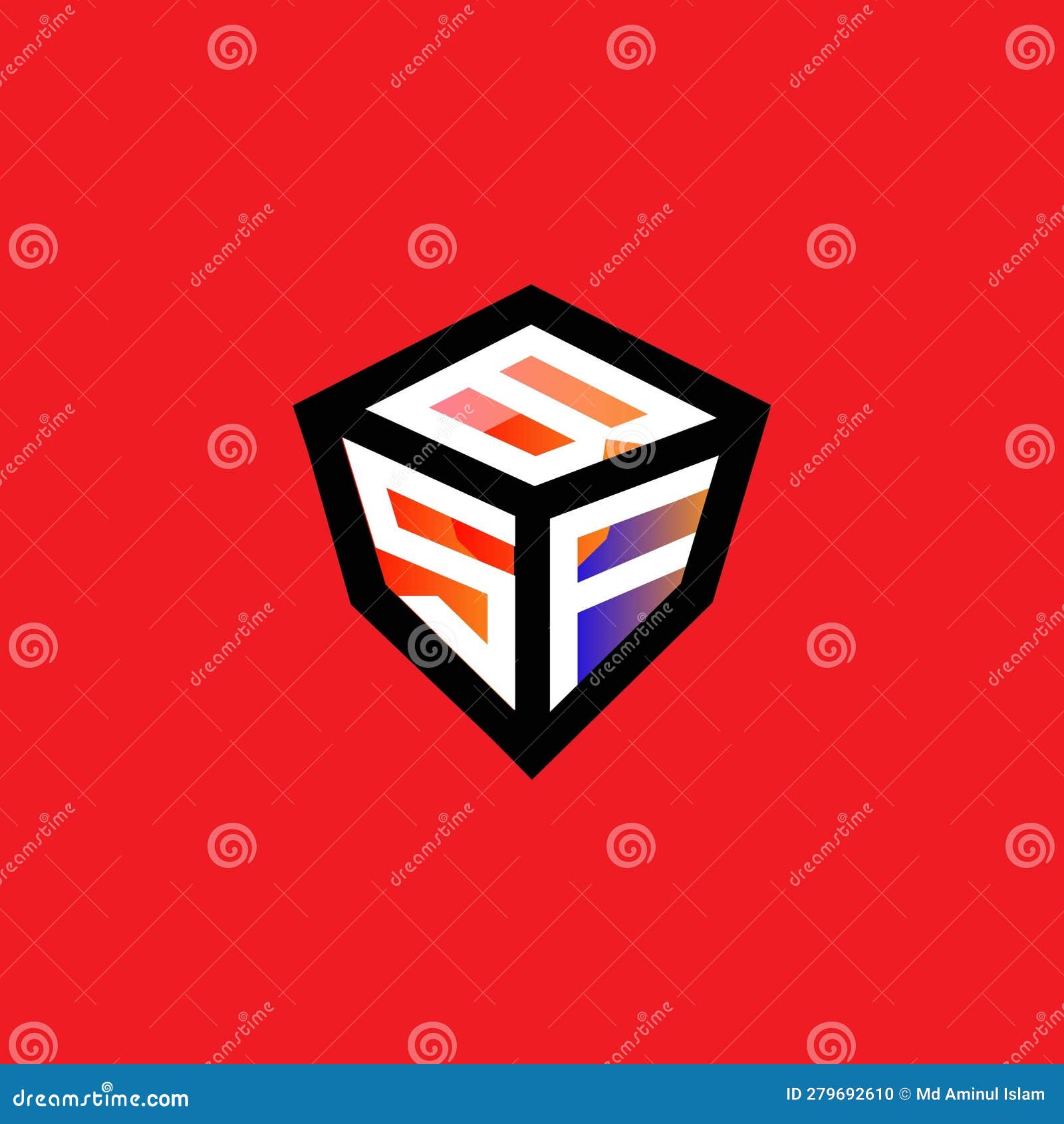 BSF Letter Logo Creative Design with Vector Graphic, BSF Stock ...
