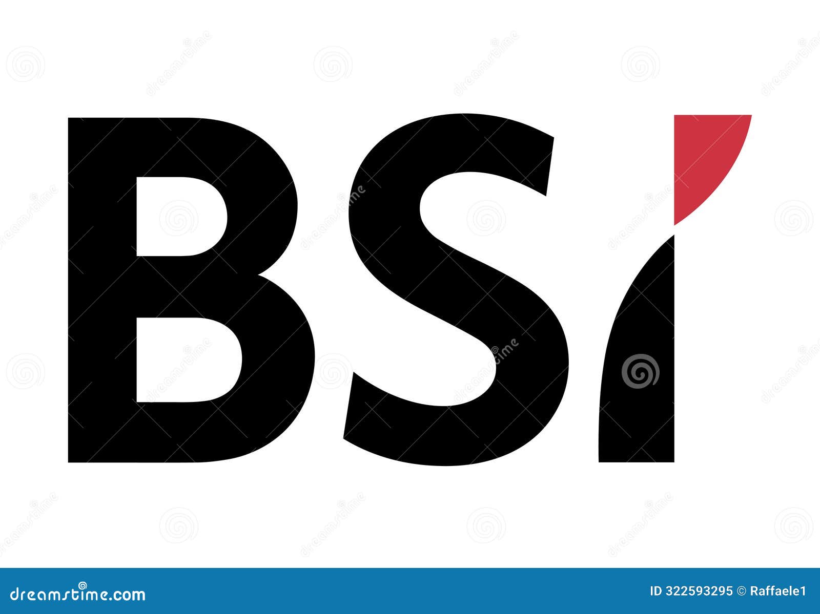 BSI Bank Logo stock illustration. Illustration of money - 322593295