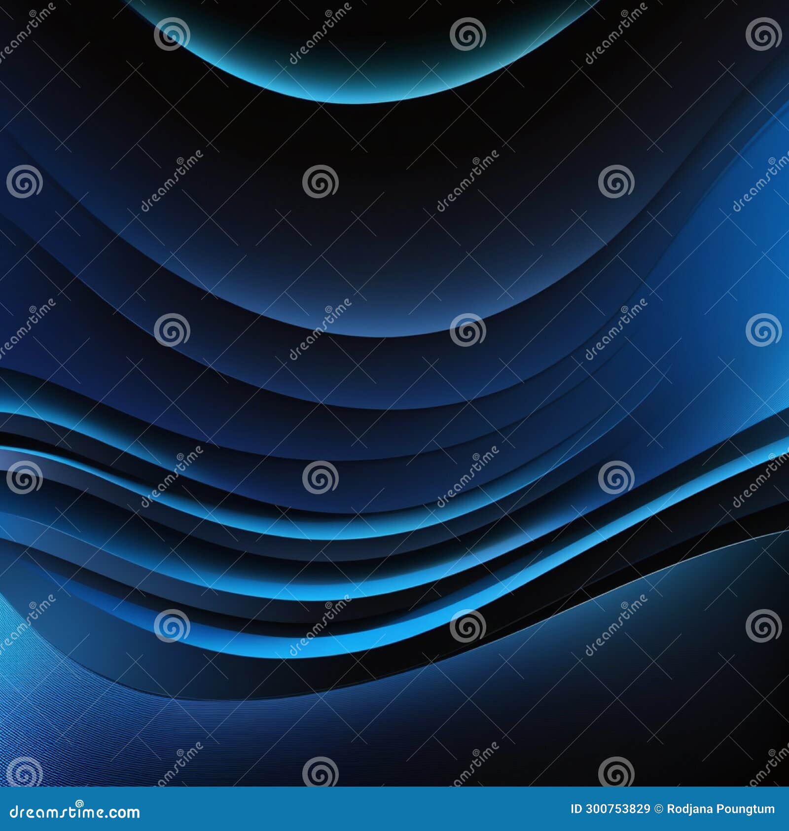 Bstract 2d-blue Black Background with Grainy Stock Illustration ...