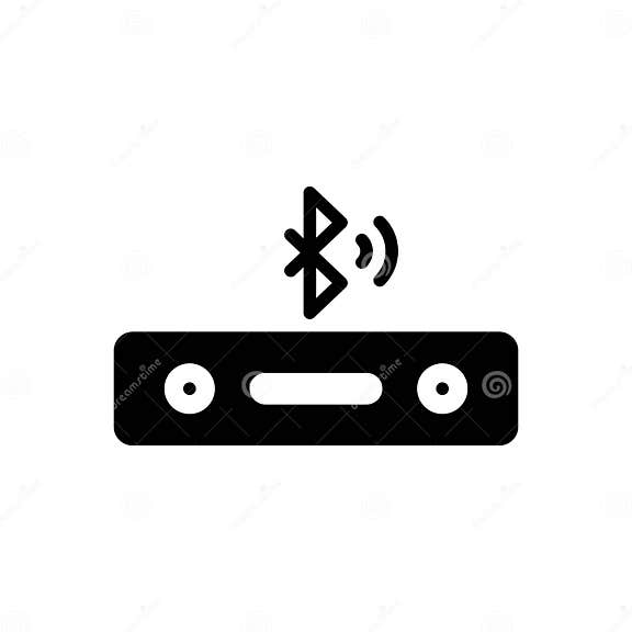 Black Solid Icon for Bt, Internet and Device Editorial Stock Photo ...