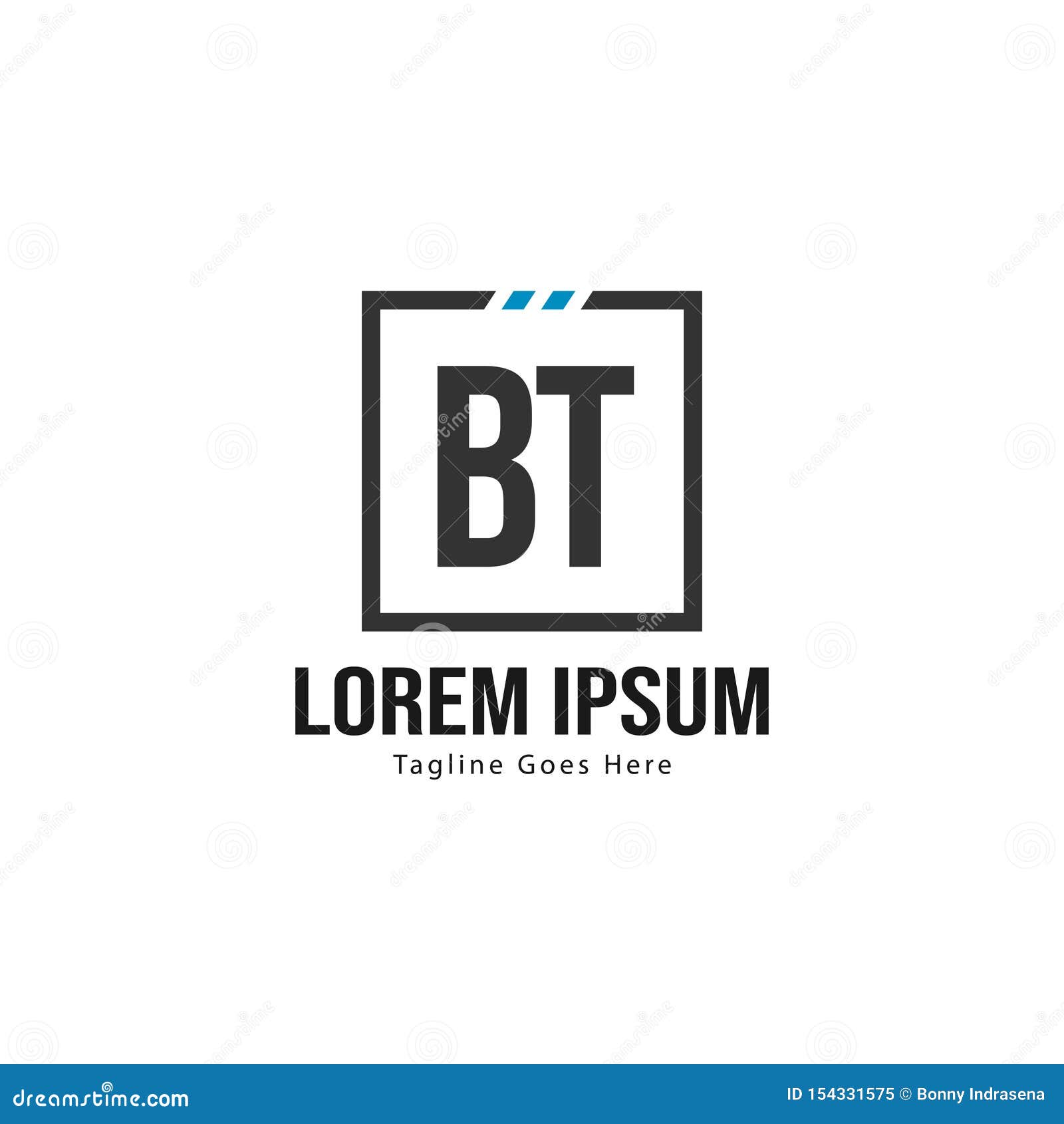 BT Letter Logo Design. Creative Modern BT Letters Icon Illustration ...
