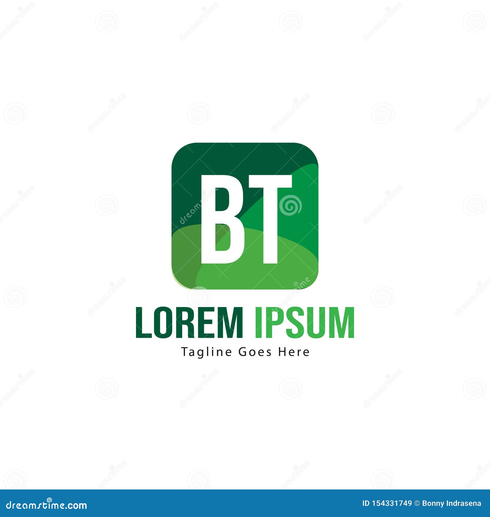 BT Letter Logo Design. Creative Modern BT Letters Icon Illustration ...