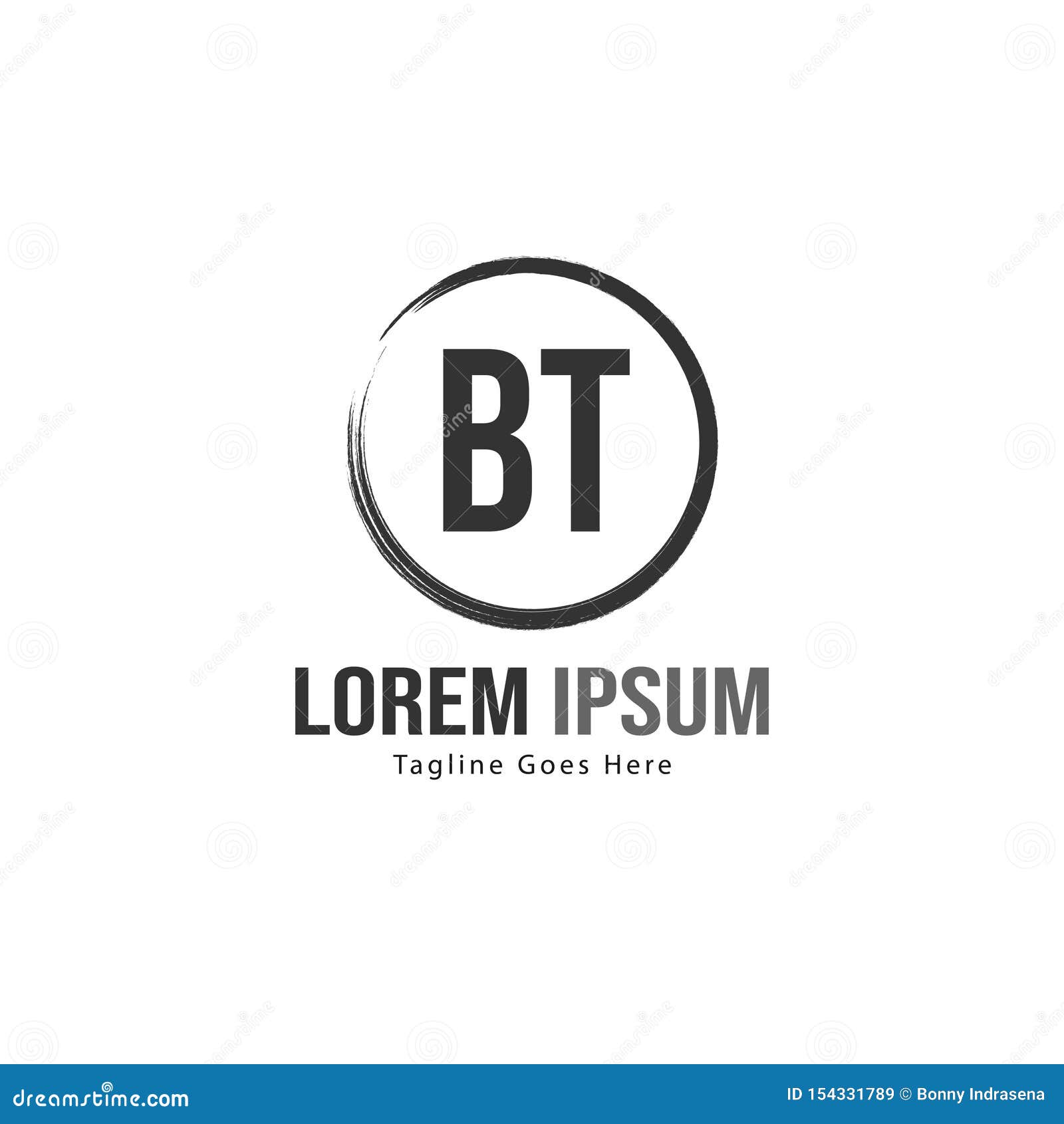 BT Letter Logo Design. Creative Modern BT Letters Icon Illustration ...