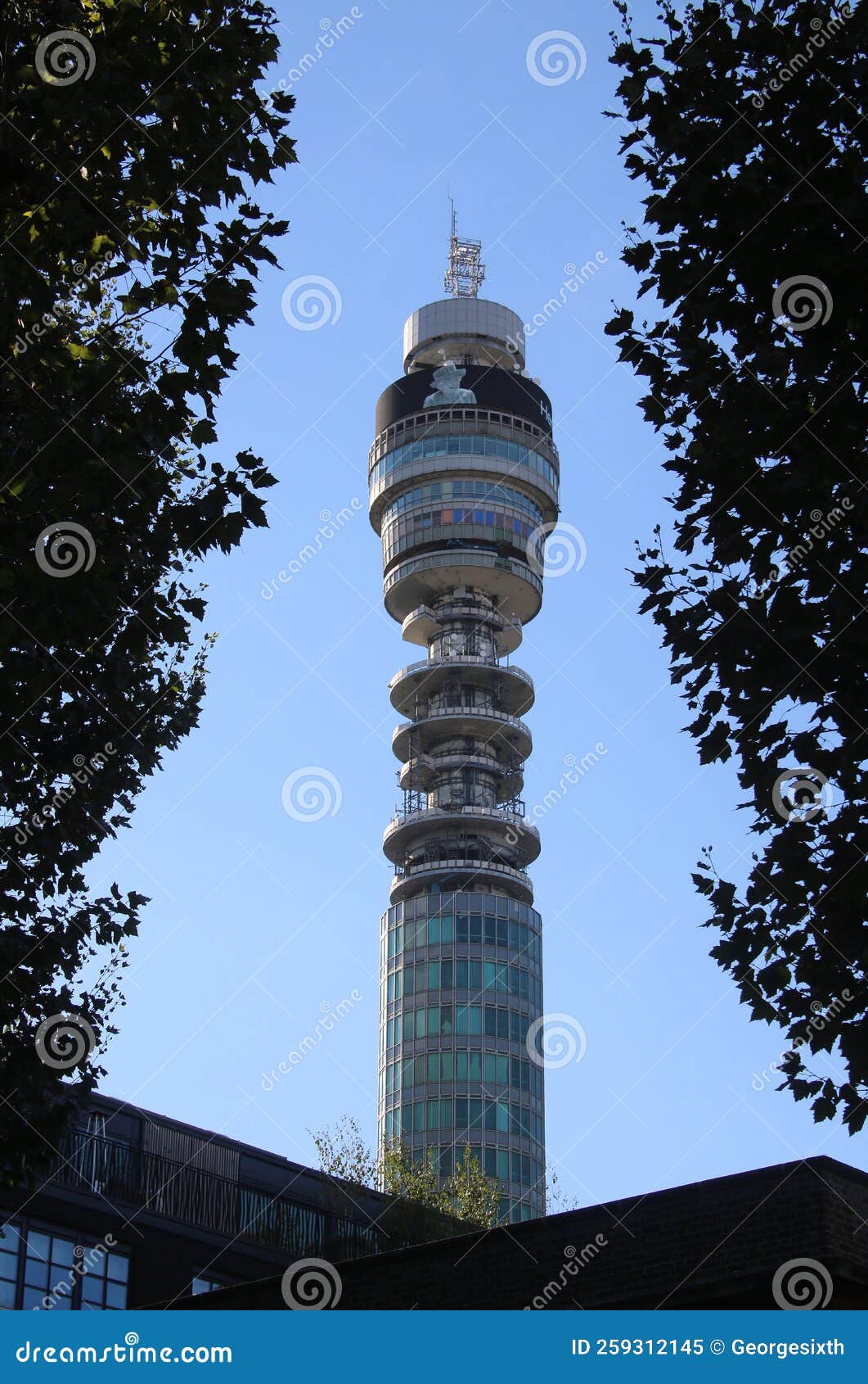 BT Tower, Post Office Tower, Telecom Tower, London Editorial Image ...