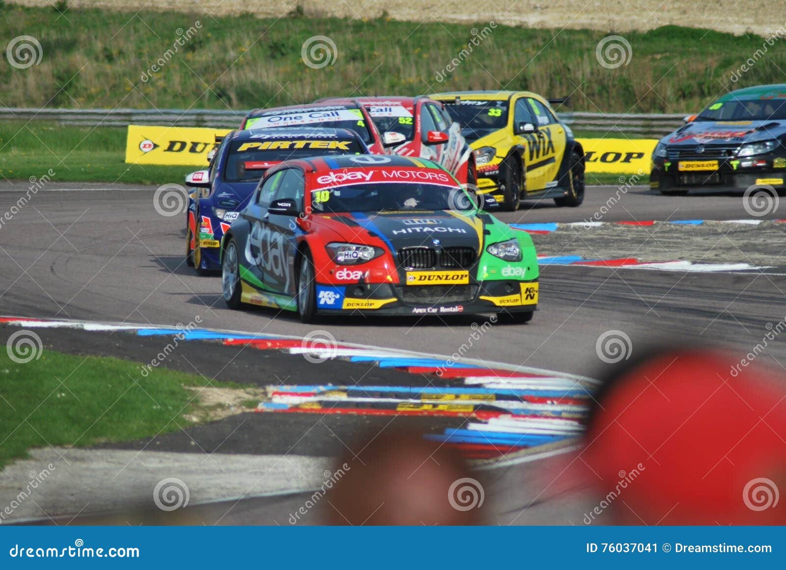 Touring Cars Audi Cupra Hyundai In Racing Circuit Editorial Image ...