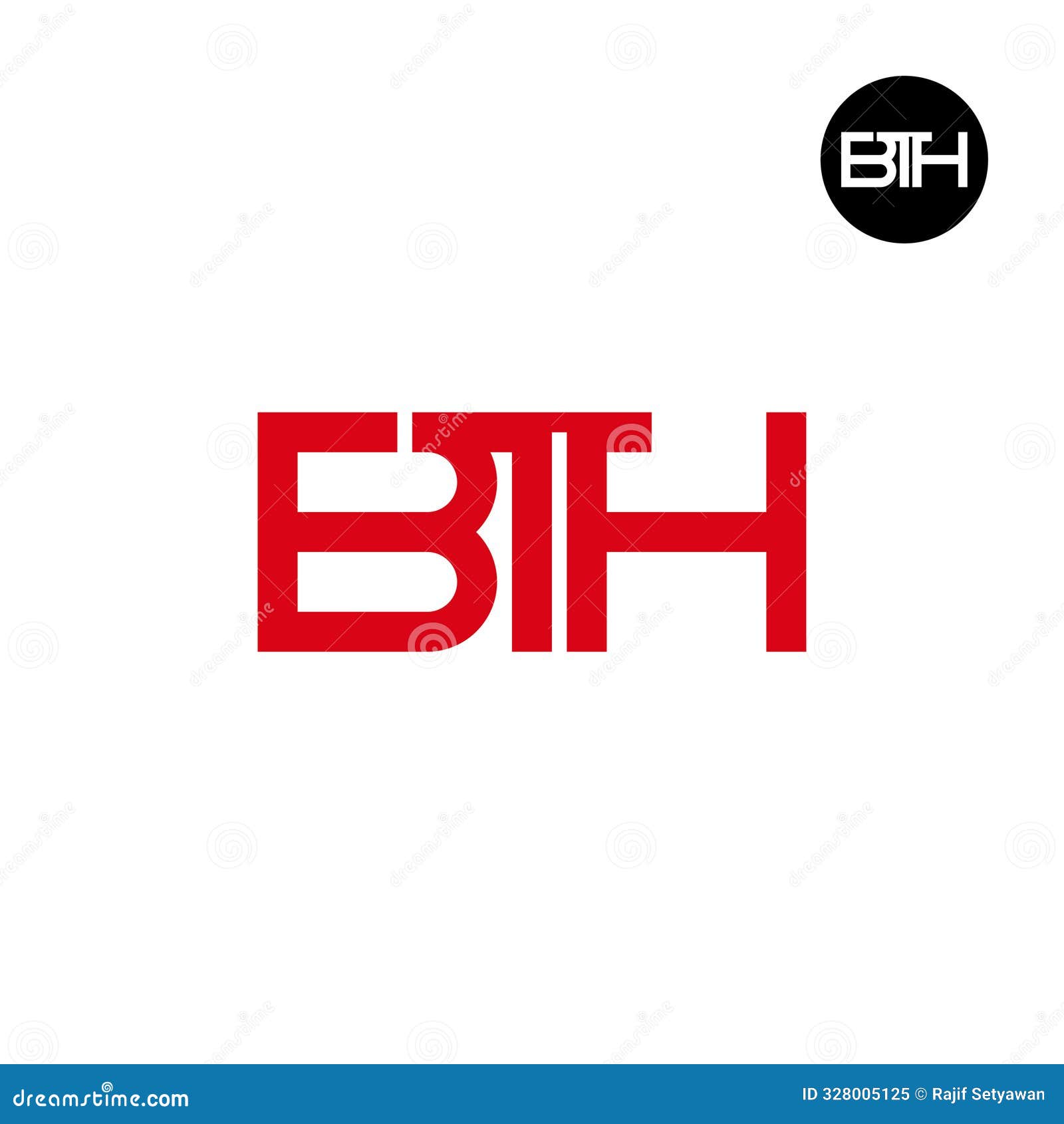 BTH Logo Letter Monogram Design Stock Vector - Illustration of designs ...