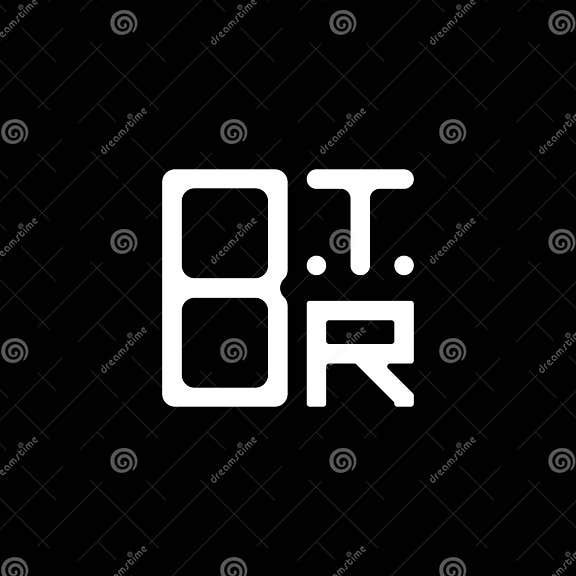 BTR Letter Logo Creative Design with Vector Graphic, BTR Stock Vector ...